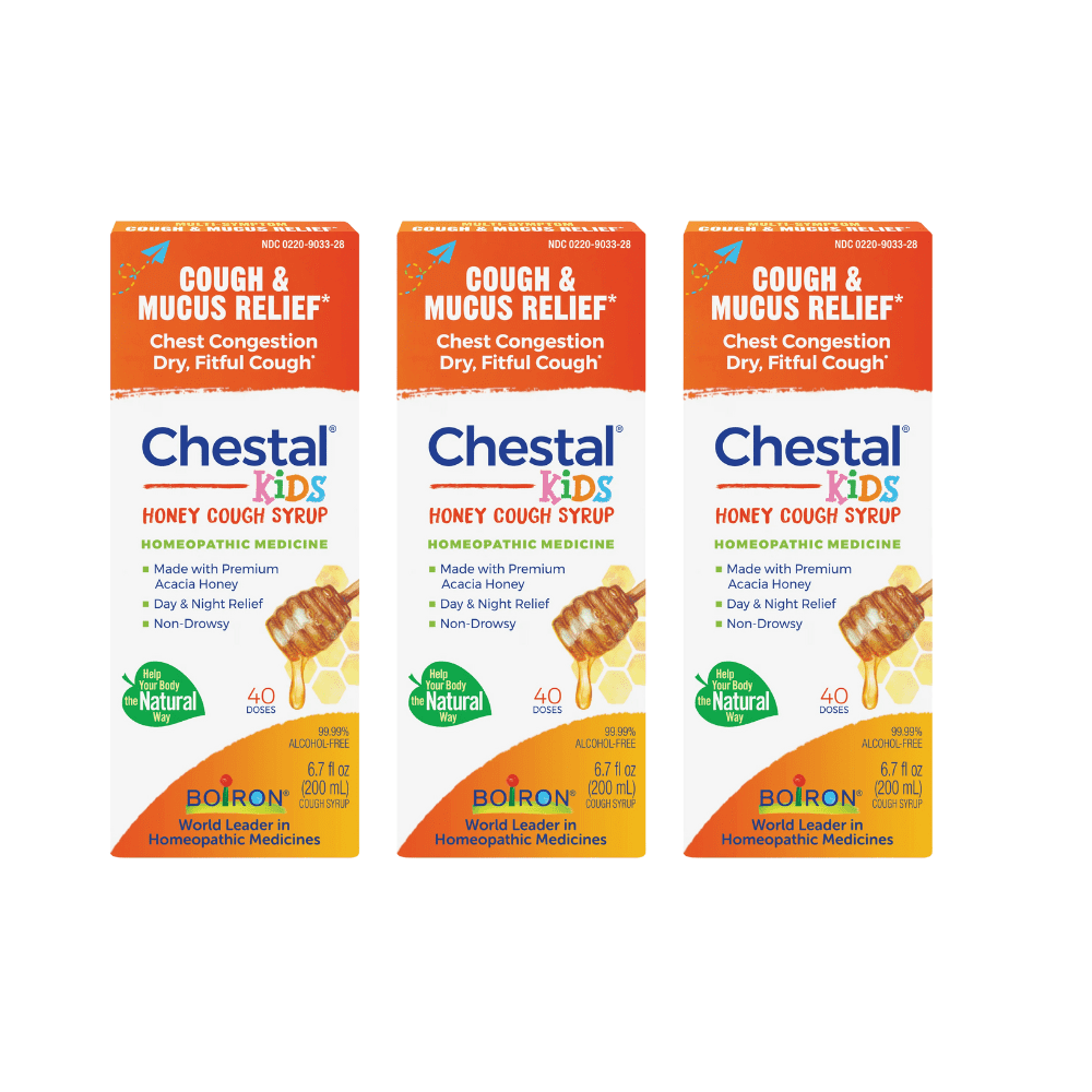 Boiron Chestal Kids Honey Cough Syrup 6.7 fl oz Liquid (3 pack ...