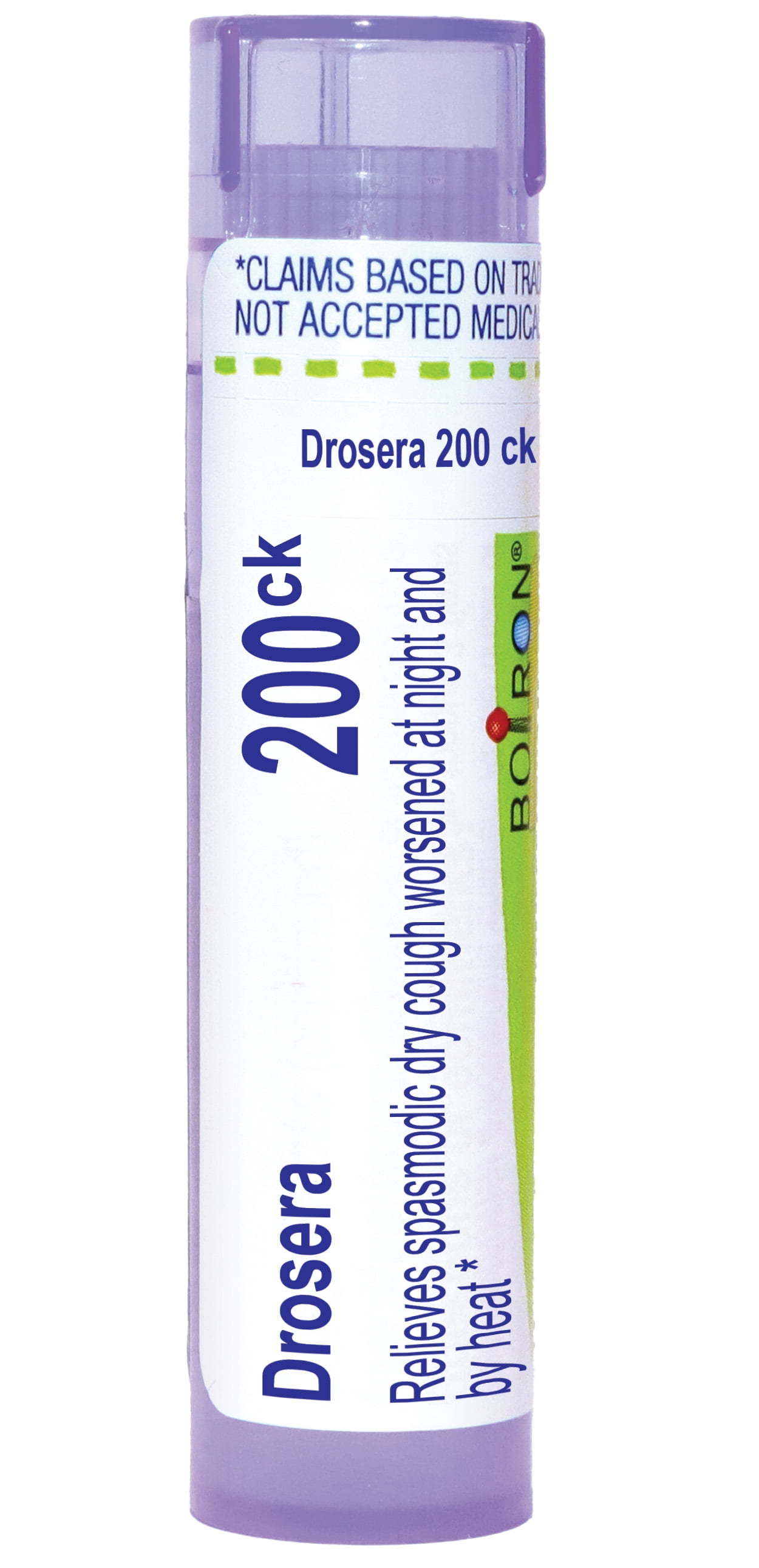 Boiron Drosera 200CK, Homeopathic Medicine for Spasmodic Dry Cough ...
