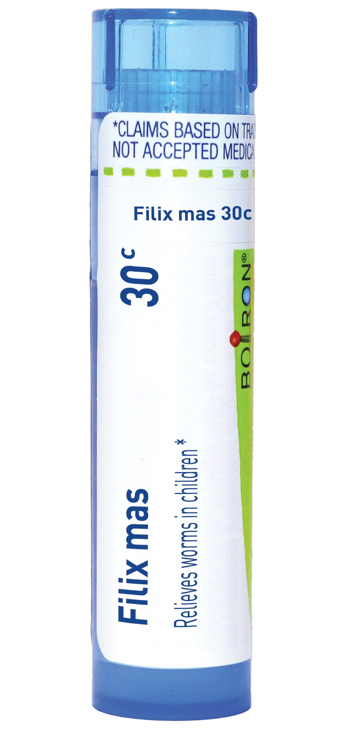 Boiron Filix Mas 30C, Homeopathic Medicine for Worms In Children, 80 ...