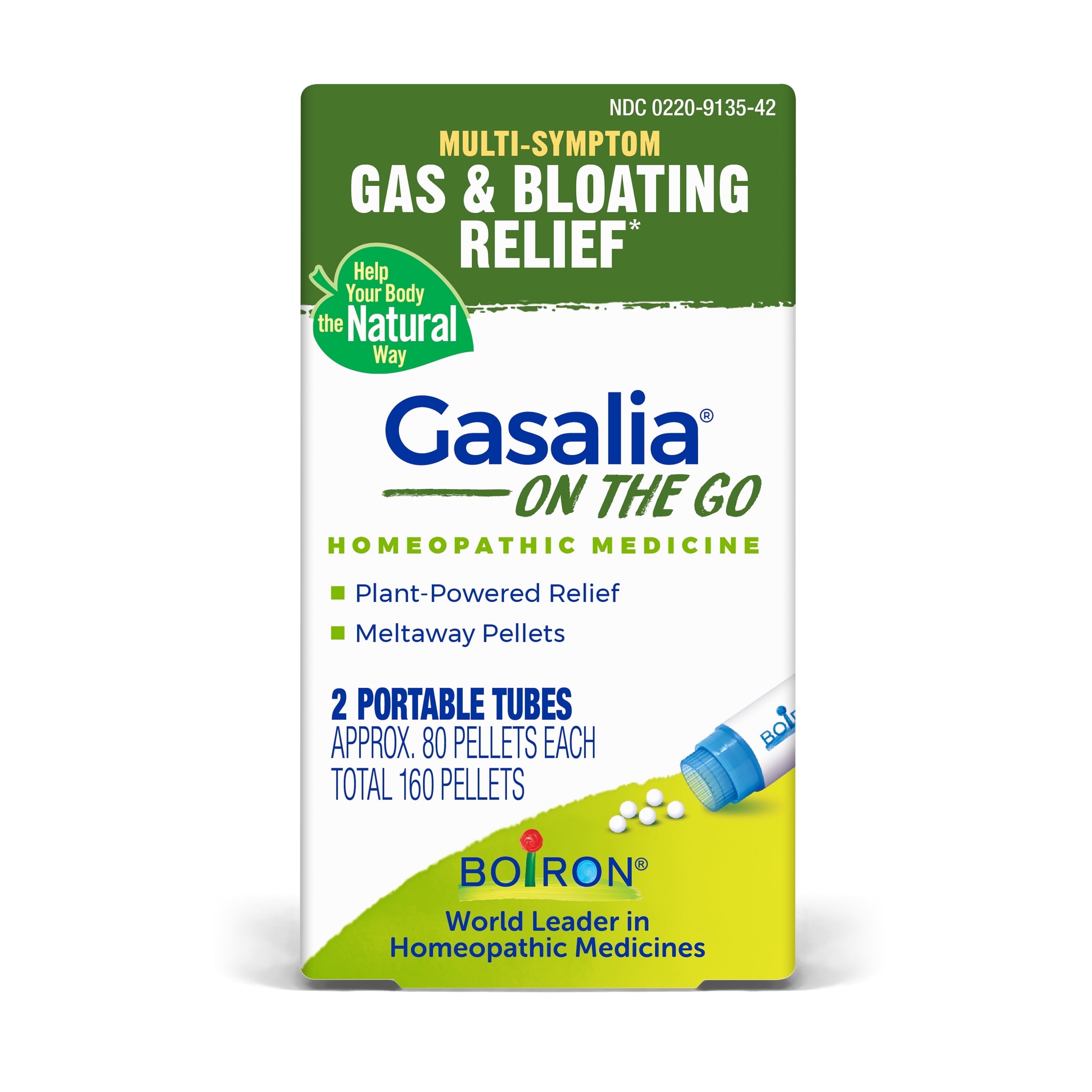 Boiron Gasalia On the Go, Homeopathic Medicine for Gas & Bloating ...