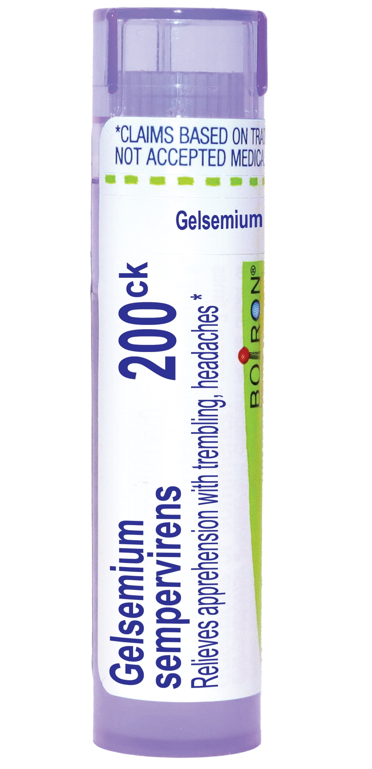Boiron Gelsemium Sempervirens 200CK, Homeopathic Medicine for ...