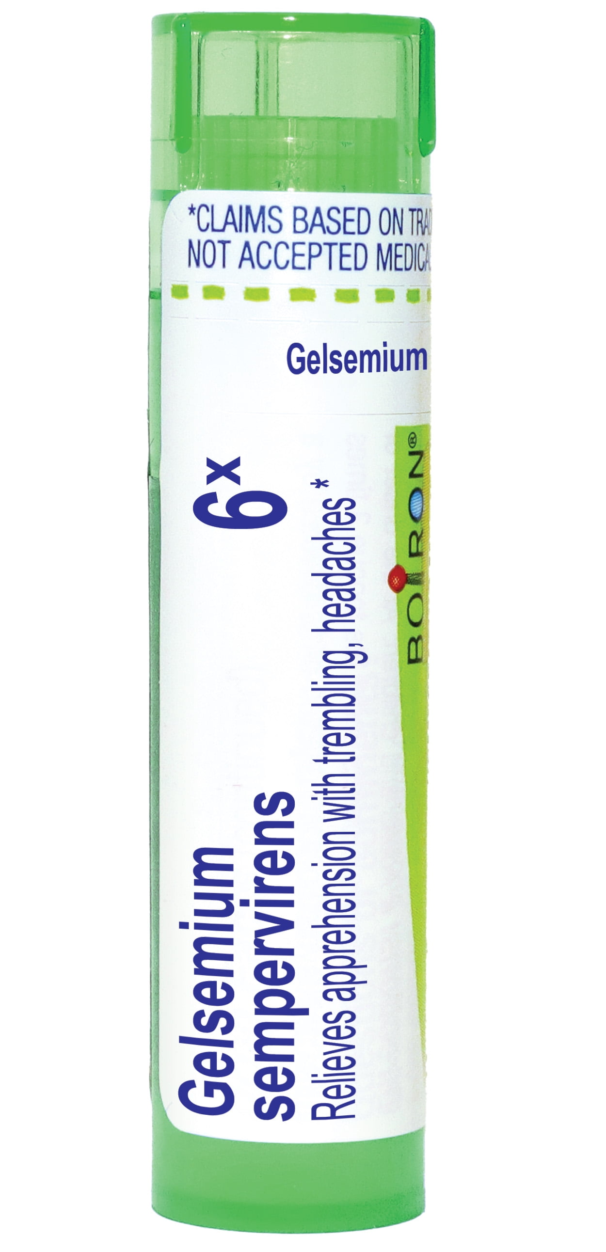 Boiron Gelsemium Sempervirens 6X, Homeopathic Medicine for Apprehension ...