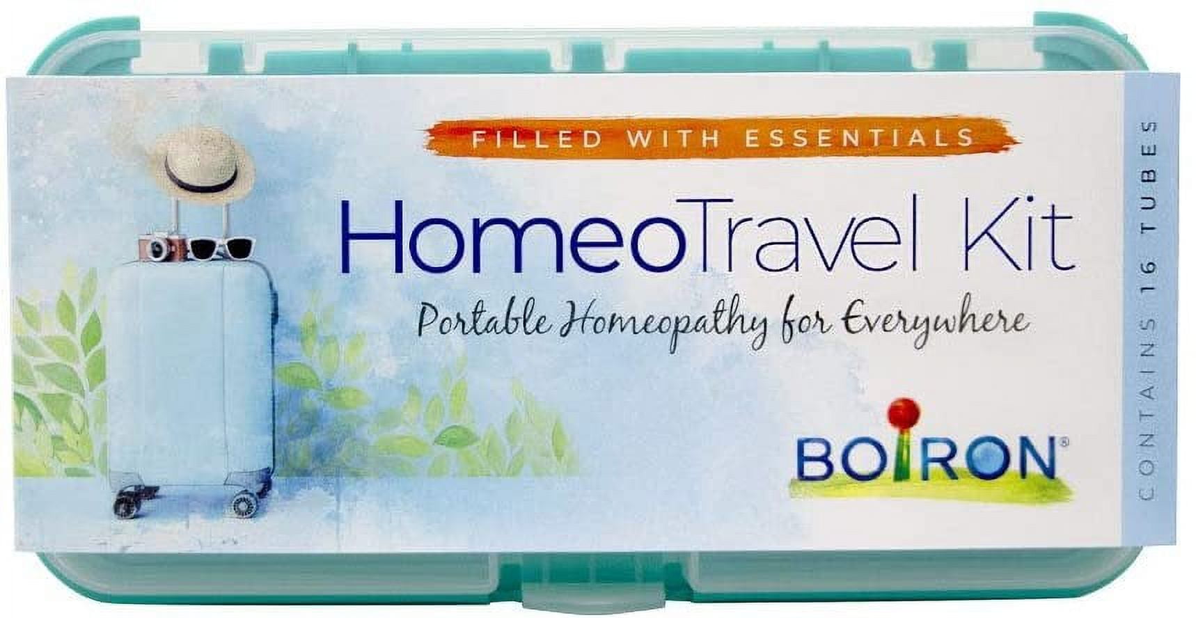 Boiron Homeotravel Travel case First aid kit Filled with homeopathic ...