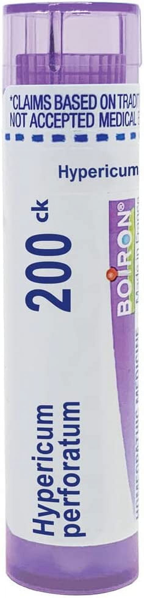 Boiron Hypericum Perforatum 200CK, 80 Pellets, Homeopathic Medicine for ...