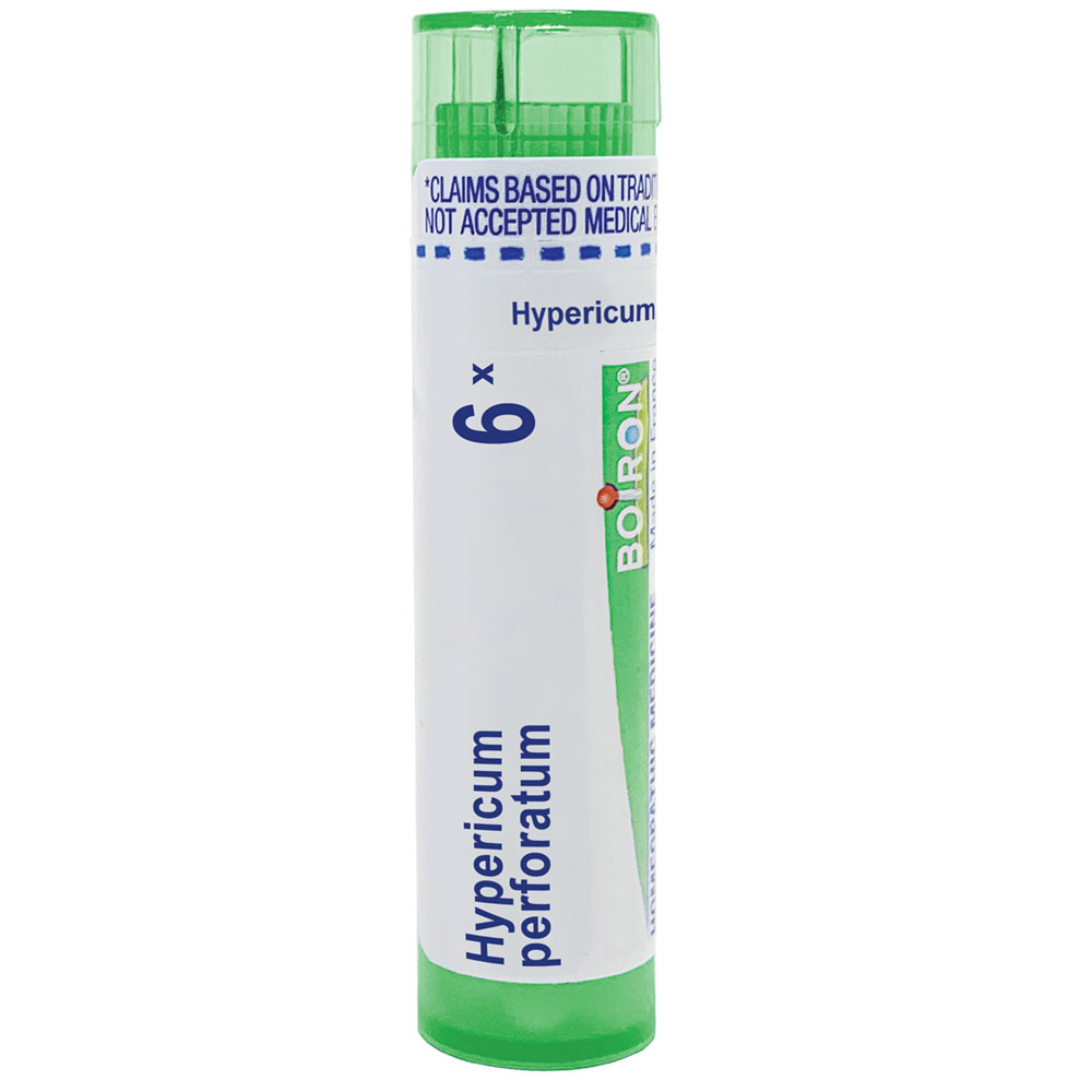 Boiron Hypericum Perforatum 6X, Homeopathic Medicine for Nerve Pain, 80 ...