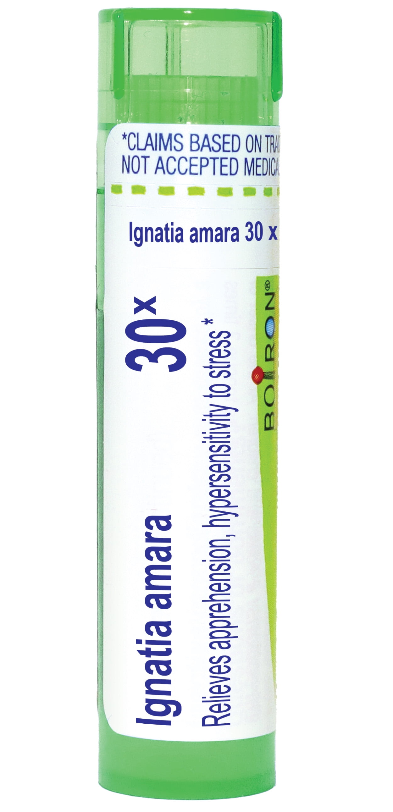 Boiron Ignatia Amara 30X, Homeopathic Medicine for Apprehension, Hypersensitivity To Stress, 80 ...