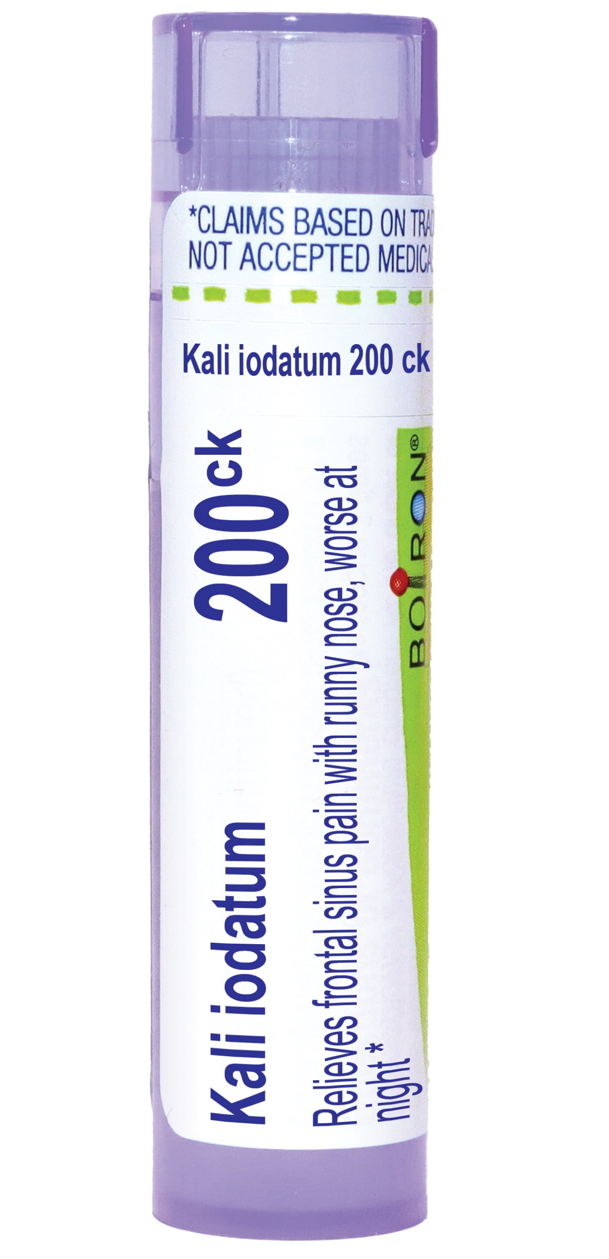 Boiron Kali Iodatum 200Ck Homeopathic Single Medicine Cough, Cold & Flu ...