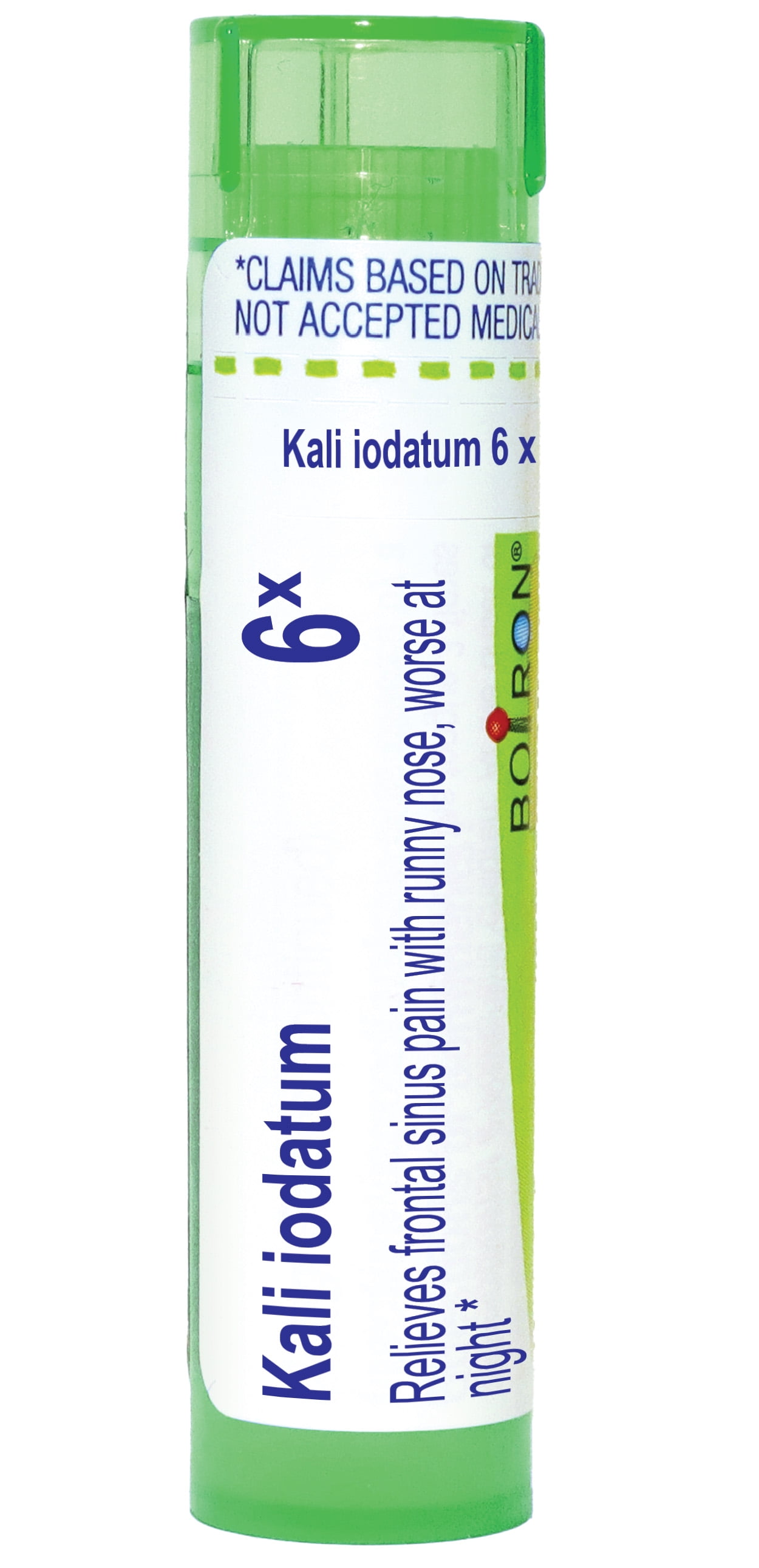 Boiron Kali Iodatum 6X Homeopathic Single Medicine For Cough, Cold ...