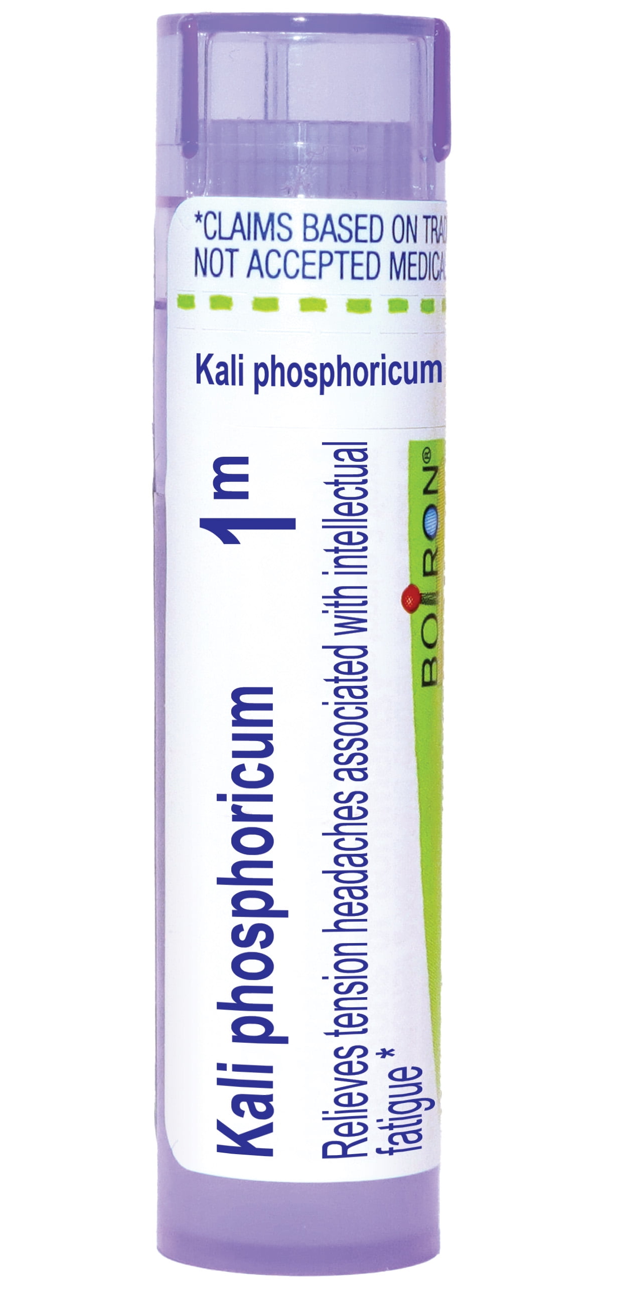 Boiron Kali Phosphoricum 1M, Homeopathic Medicine for Tension Headaches ...