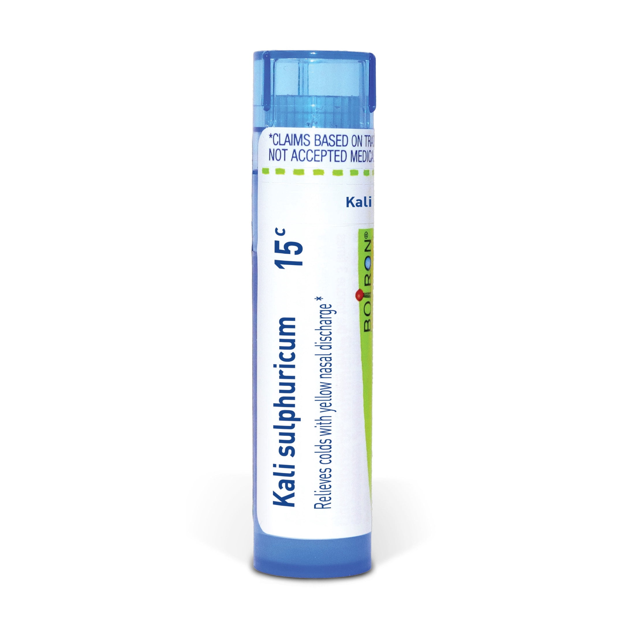 Boiron Kali Sulphuricum 15C, Homeopathic Medicine for Colds With Yellow ...