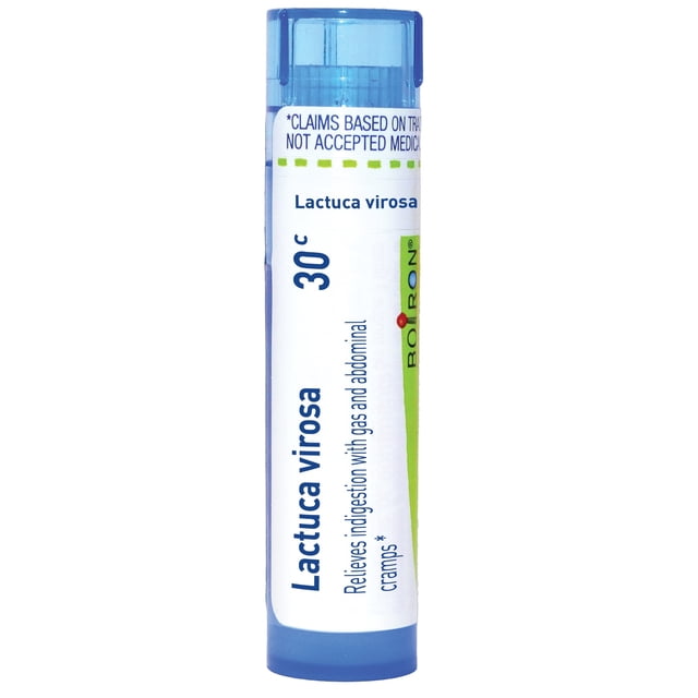 Boiron Lactuca Virosa 30C, Homeopathic Medicine for Indigestion With ...