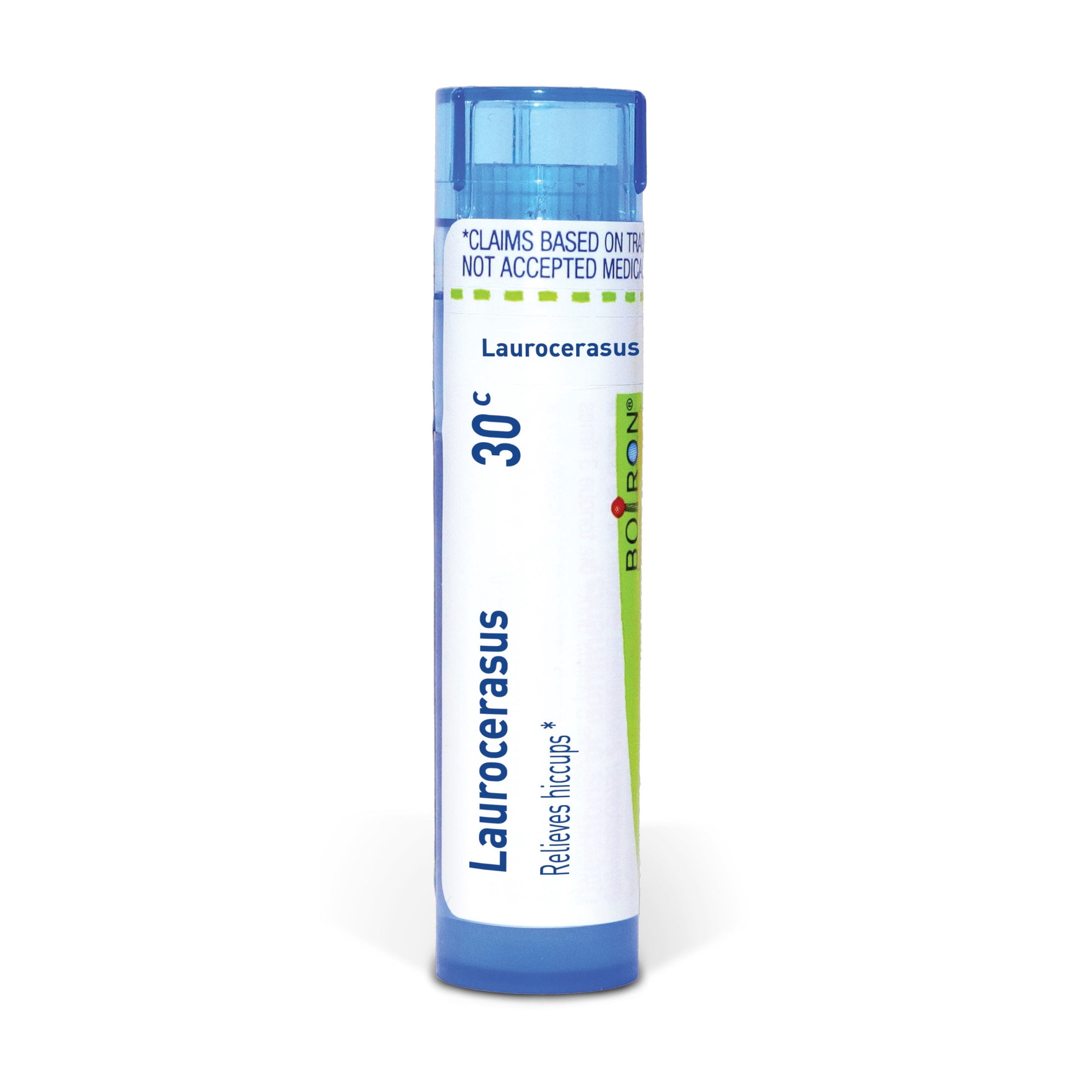 Boiron Laurocerasus 30C, Homeopathic Medicine for Hiccups, 80 Pellets ...
