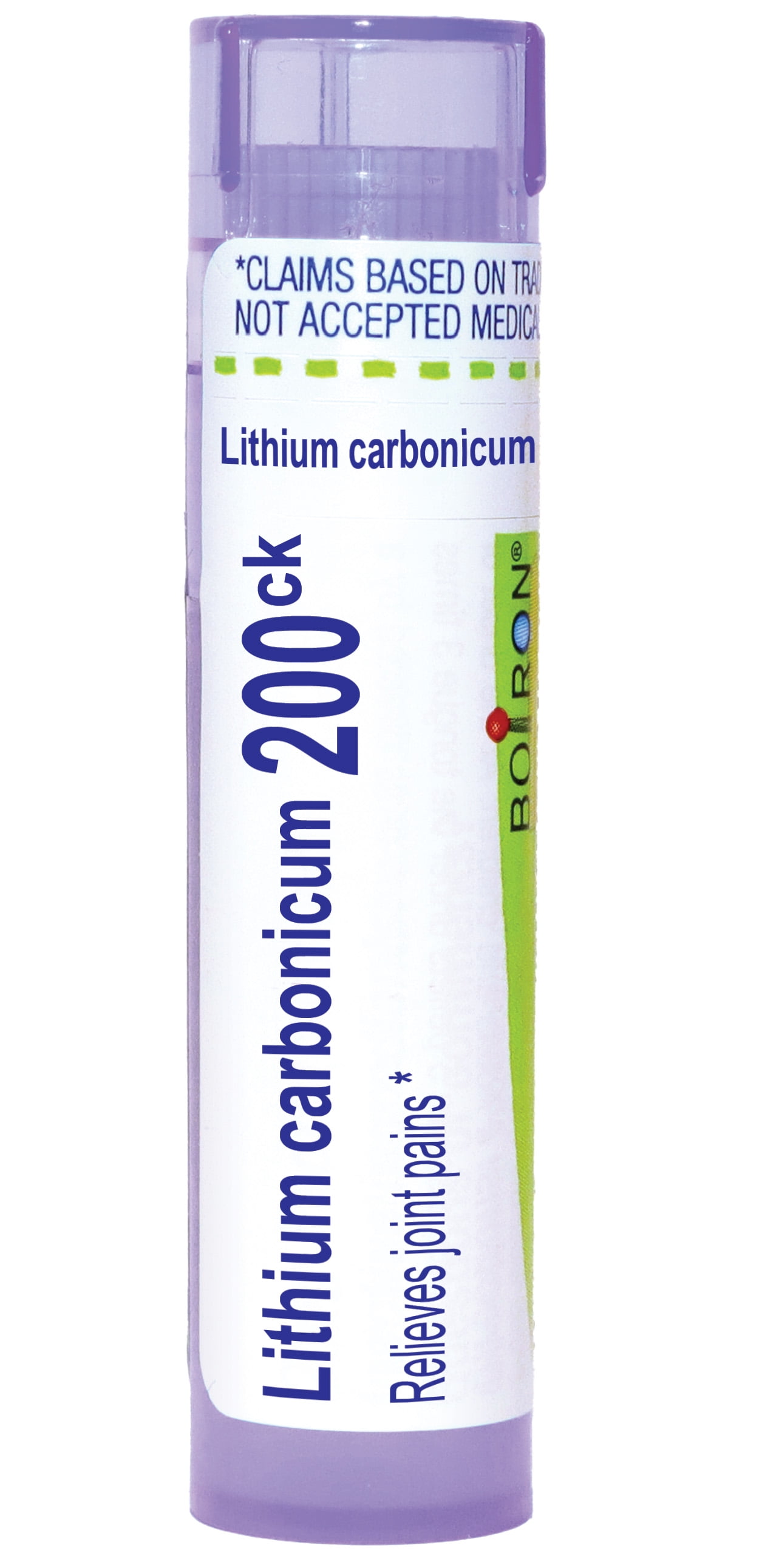 Boiron Lithium Carbonicum 200CK, Homeopathic Medicine for Joint Pains ...