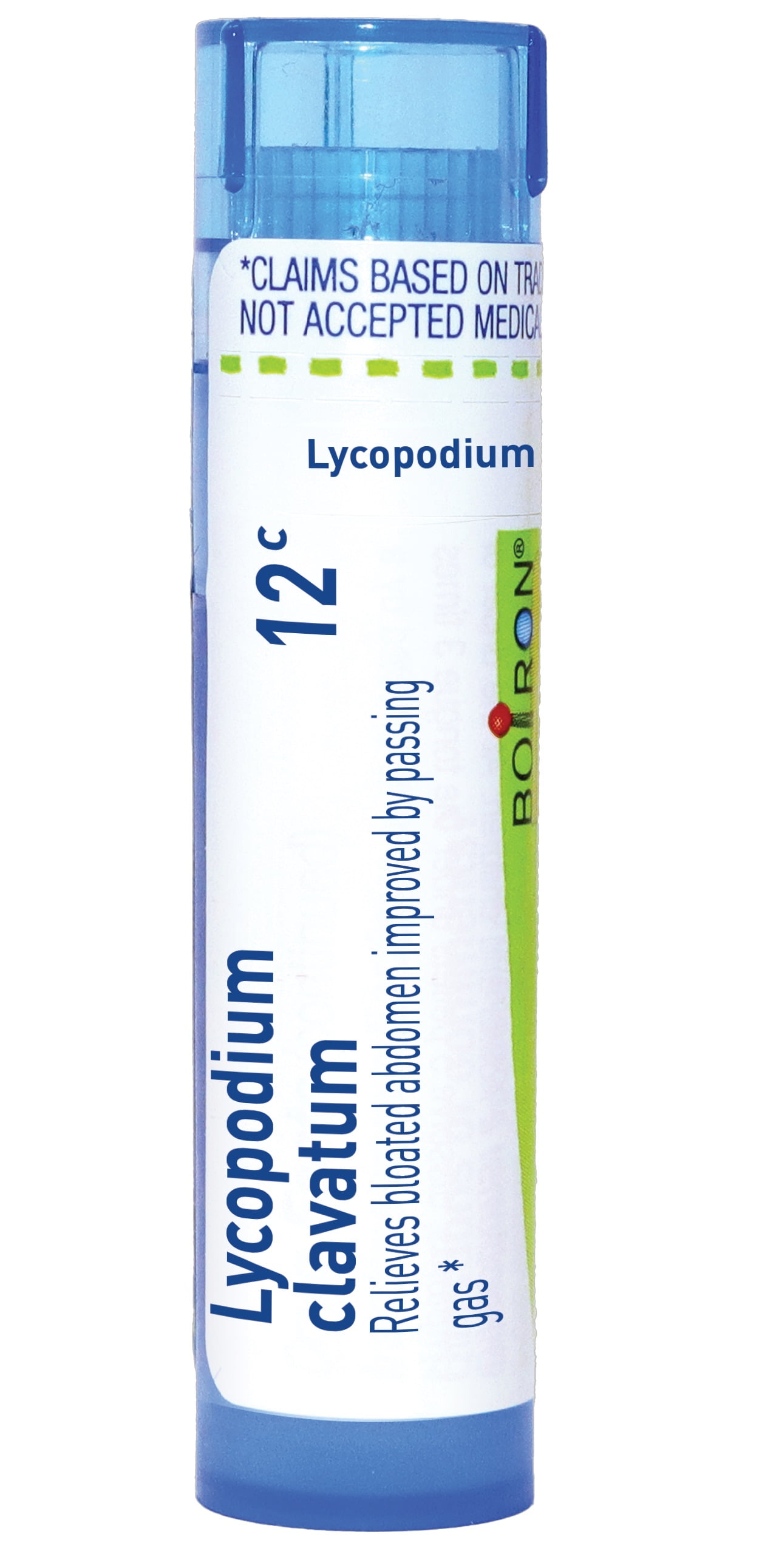 Boiron Lycopodium Clavatum 12C, Homeopathic Medicine for Bloated ...