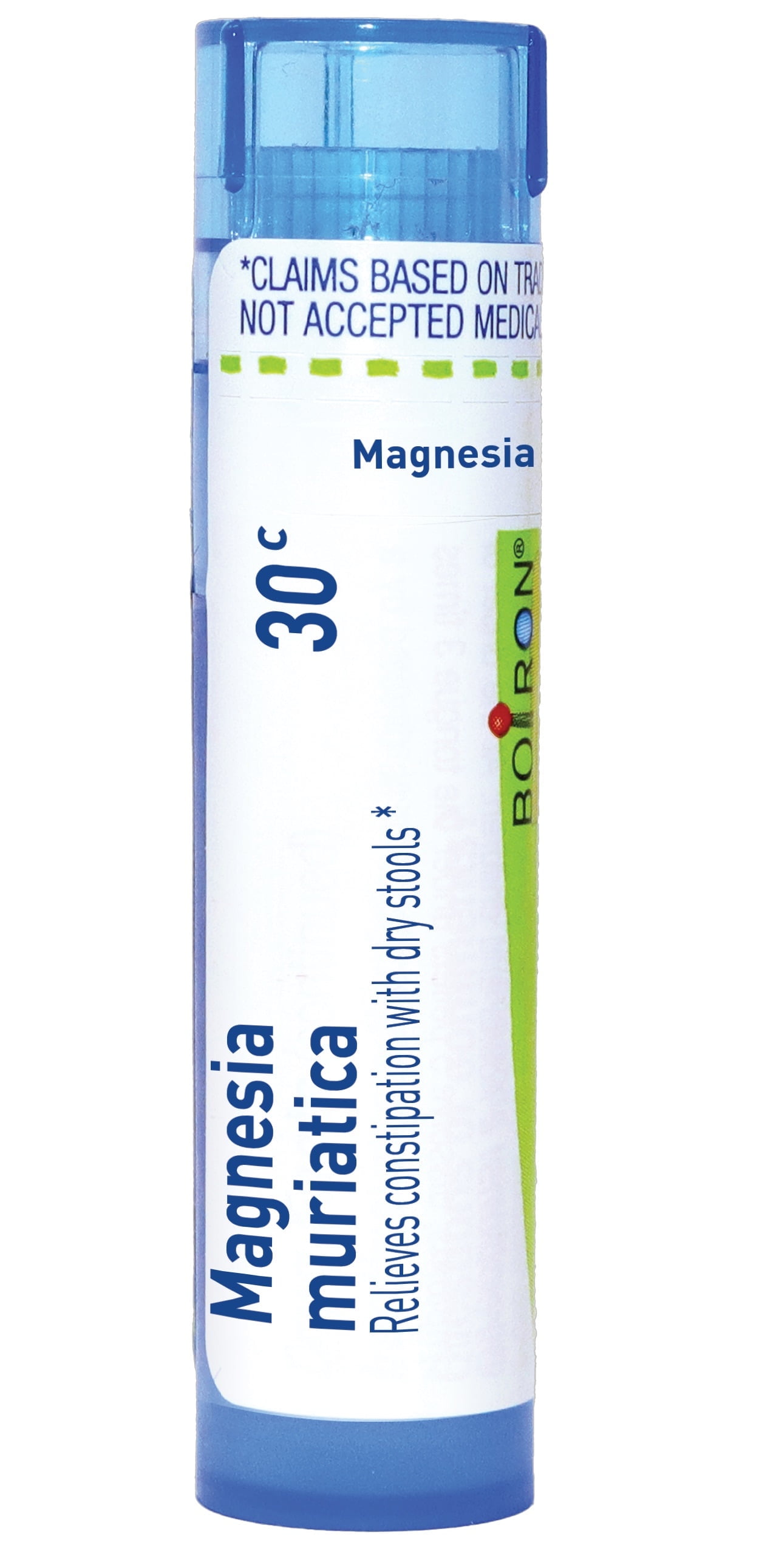Boiron Magnesia Muriatica 30C, Homeopathic Medicine for Constipation ...