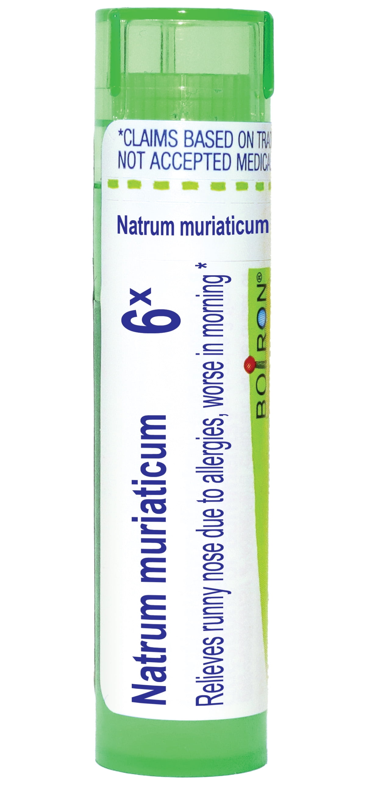 Boiron Natrum Muriaticum 6X, Homeopathic Medicine for Runny Nose Due To ...