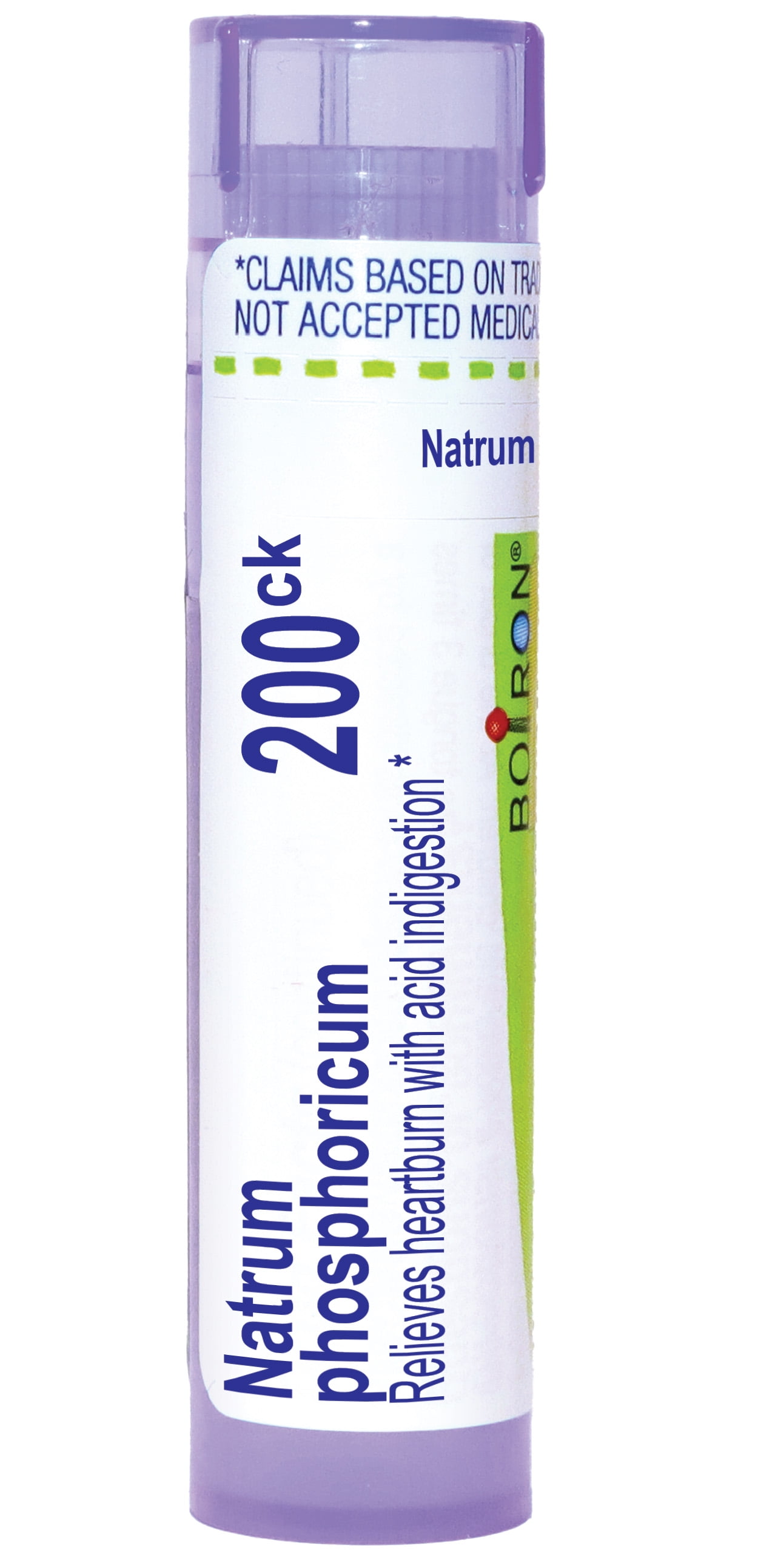 Boiron Natrum Phosphoricum 200CK, Homeopathic Medicine for Heartburn ...