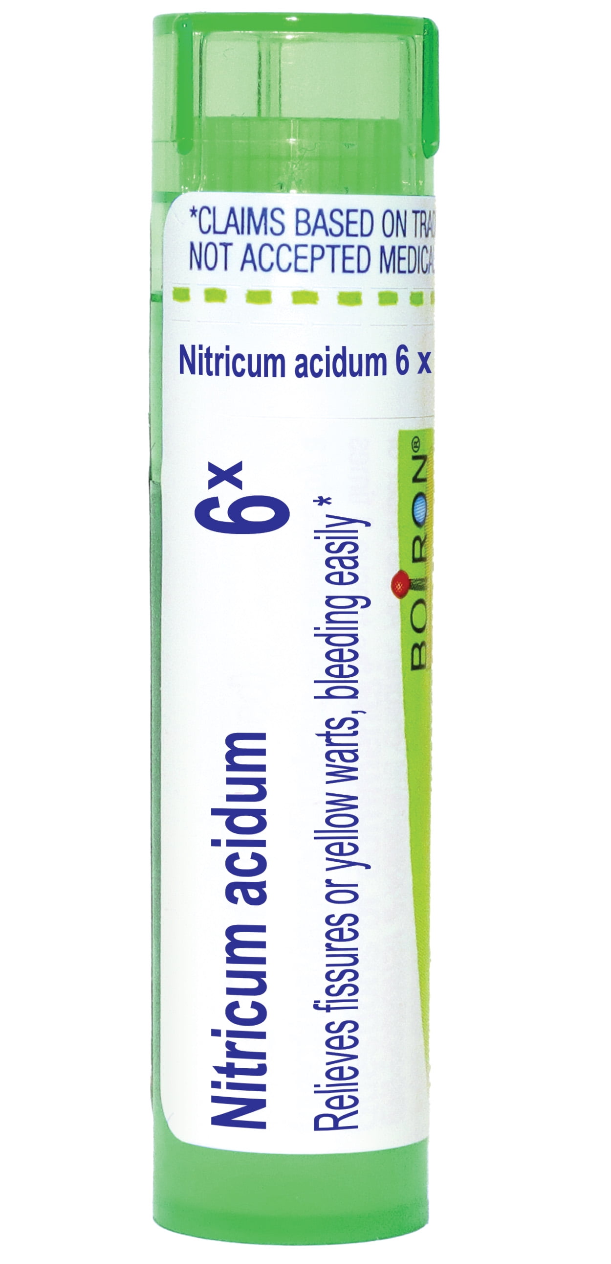 Boiron Nitricum Acidum 6X, Homeopathic Medicine for Fissures Or Yellow ...