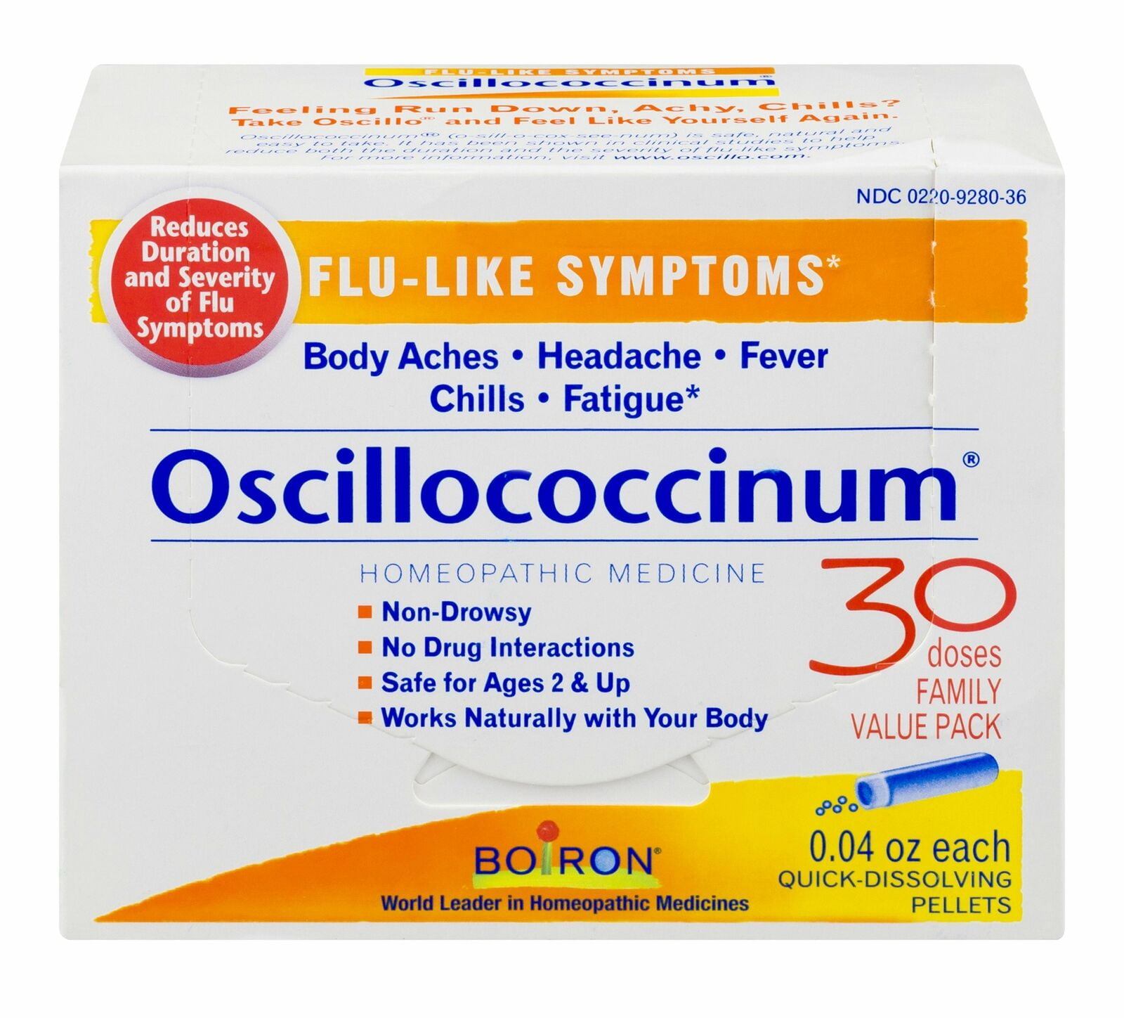 Boiron - Oscillococcinum 30 Dose Pack of 8 - Walmart.com