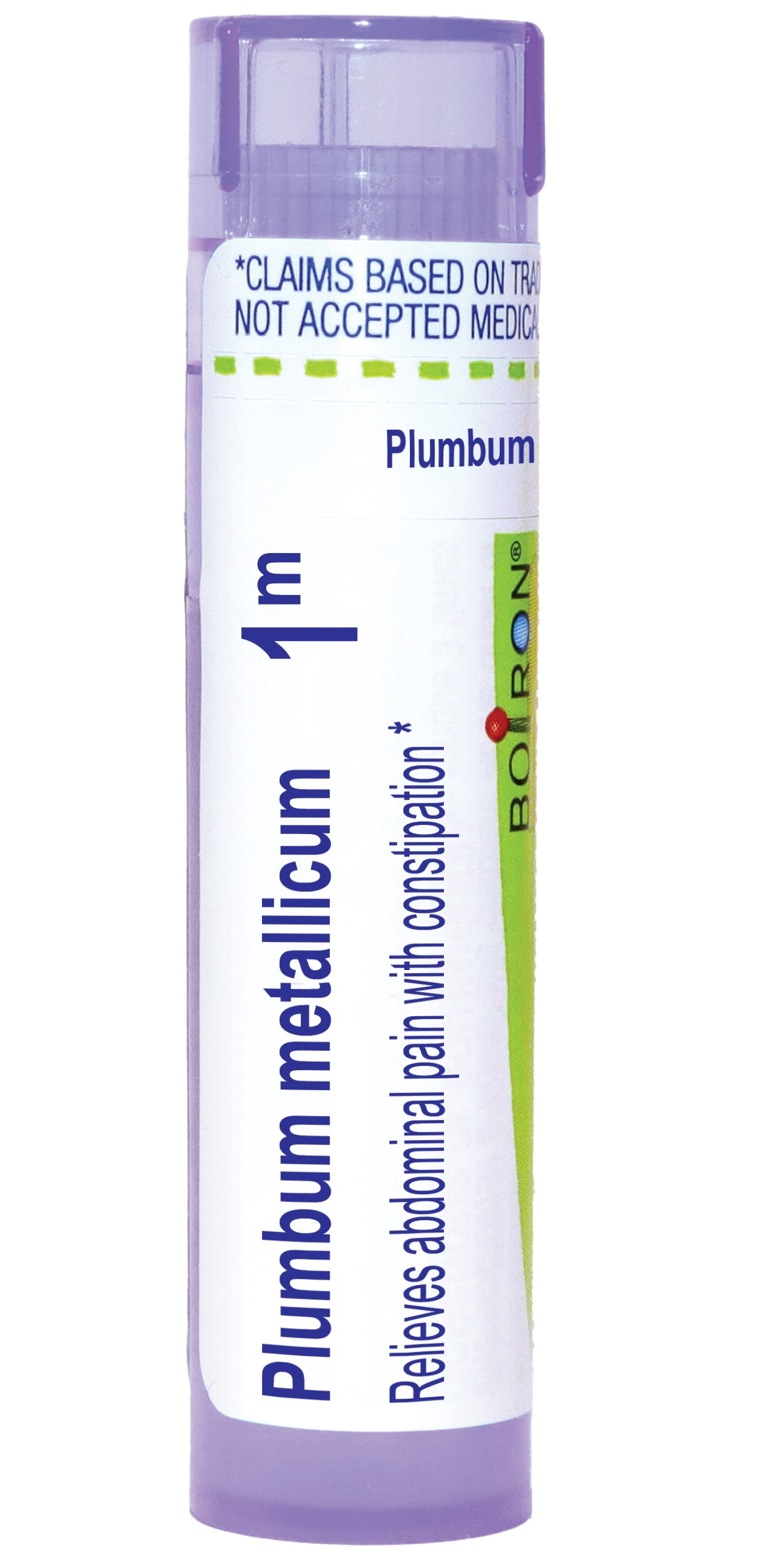 Boiron Plumbum Metallicum 1M, Homeopathic Medicine for Constipation ...