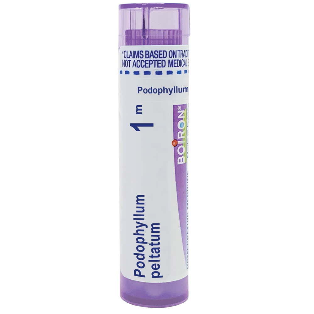 Boiron Podophyllum Peltatum 1M, Homeopathic Medicine for Diarrhea With ...