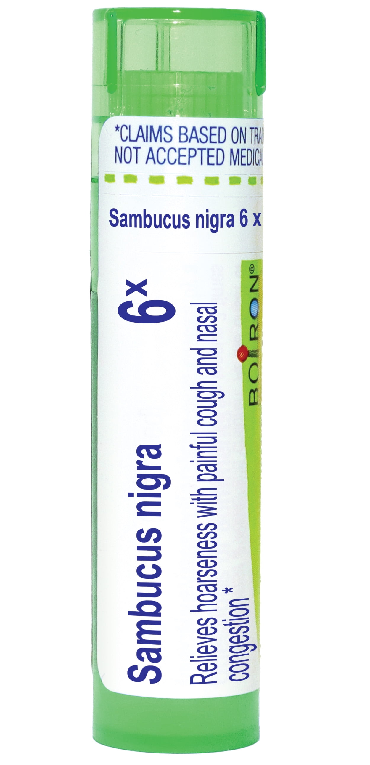 Boiron Sambucus Nigra 6X Homeopathic Single Medicine For Cough & Cold ...