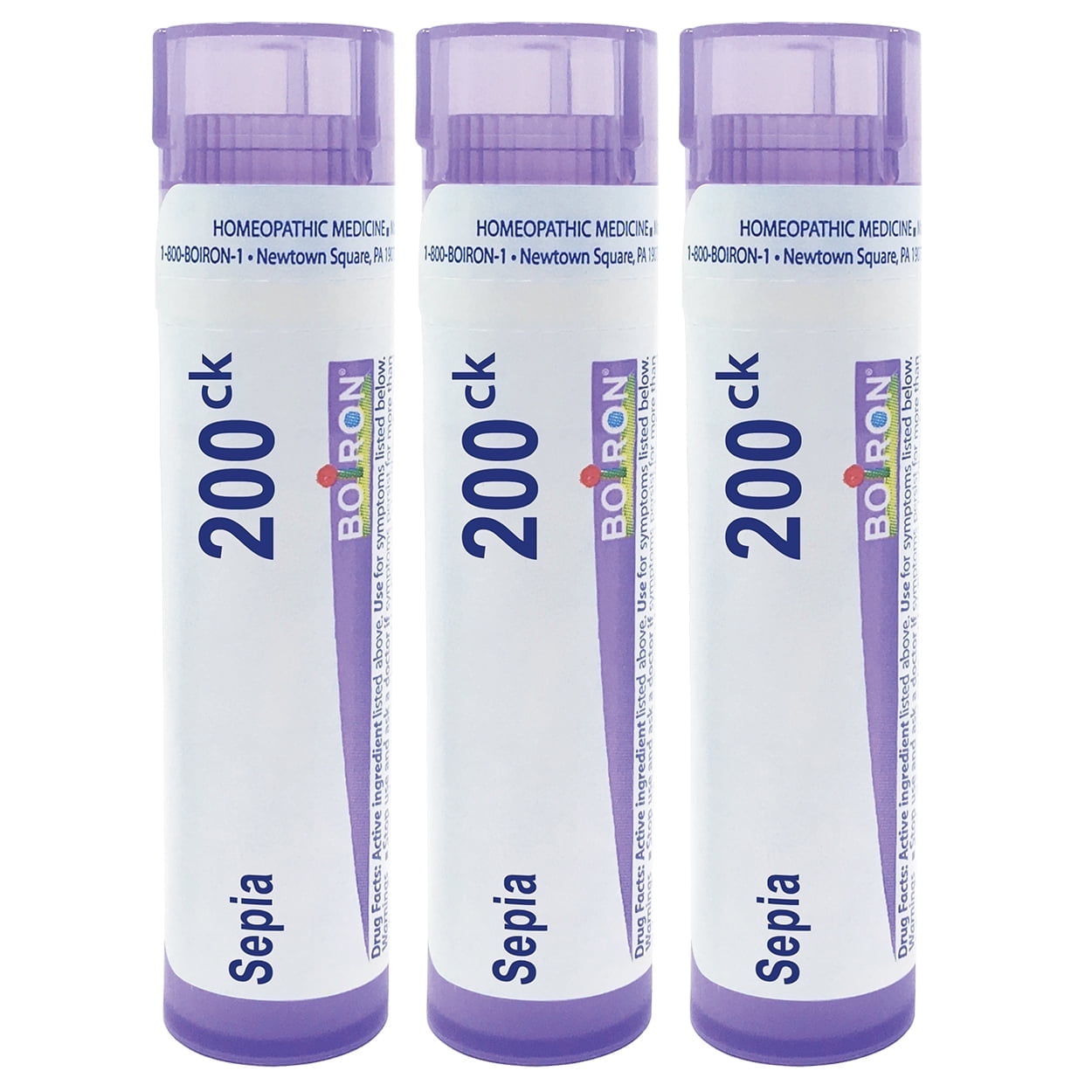 Boiron Sepia 200CK, Homeopathic Medicine for Bloating And Lower Back ...