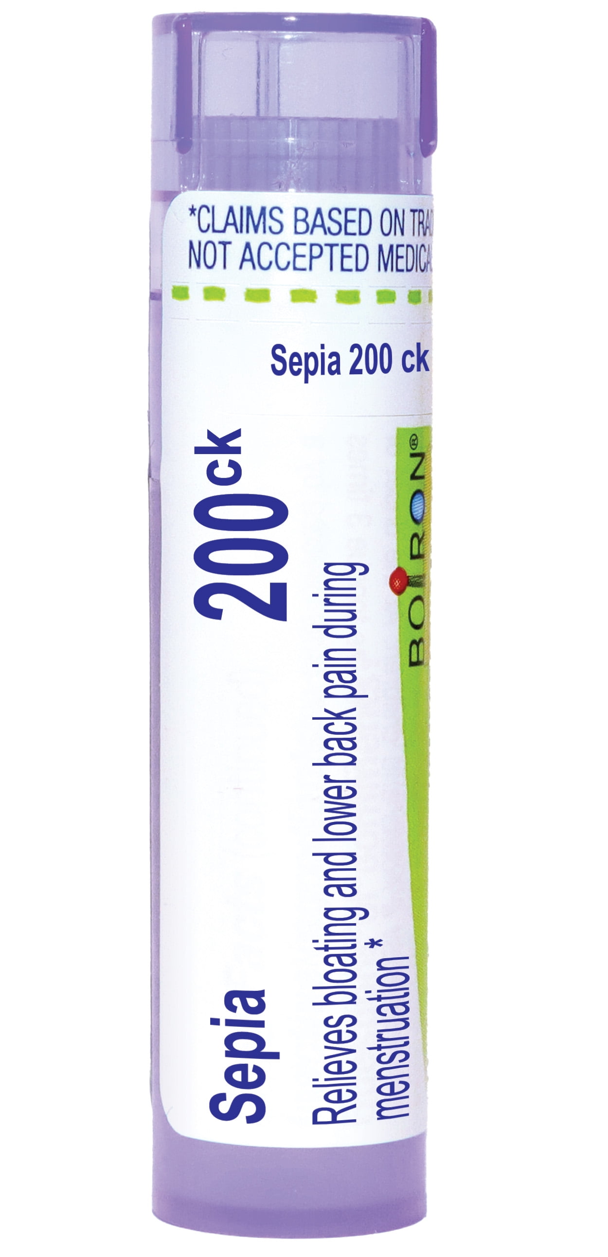 Boiron Sepia 200CK, Homeopathic Medicine for Bloating And Lower Back ...