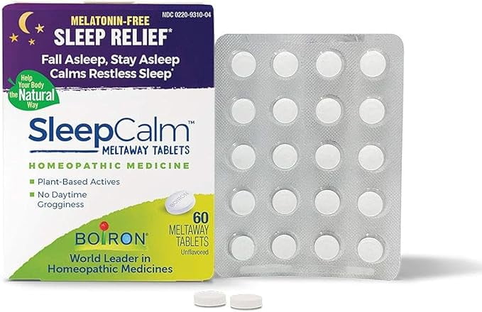 Boiron SleepCalm Sleep Aid for Deep, Relaxing, Restful Nighttime Sleep ...