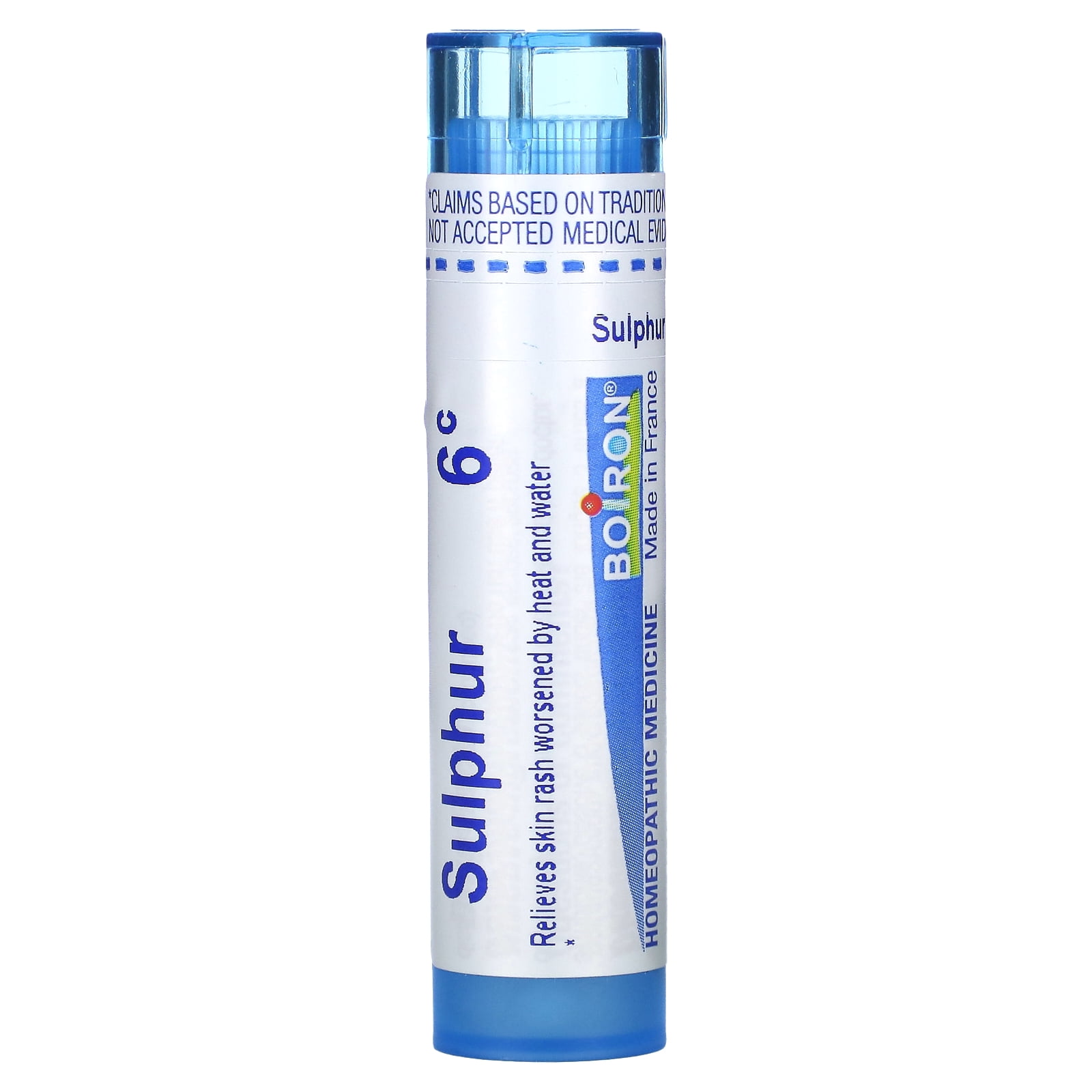 Boiron Sulphur 6C, Homeopathic Medicine for Skin Rash Worsened By Heat ...
