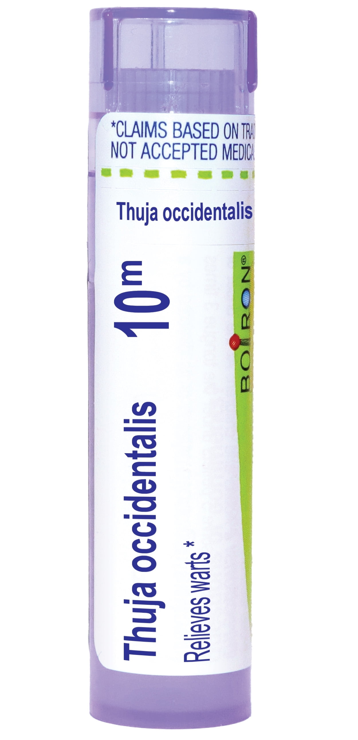 Boiron Thuja Occidentalis 10M, Homeopathic Medicine for Warts, 80 ...