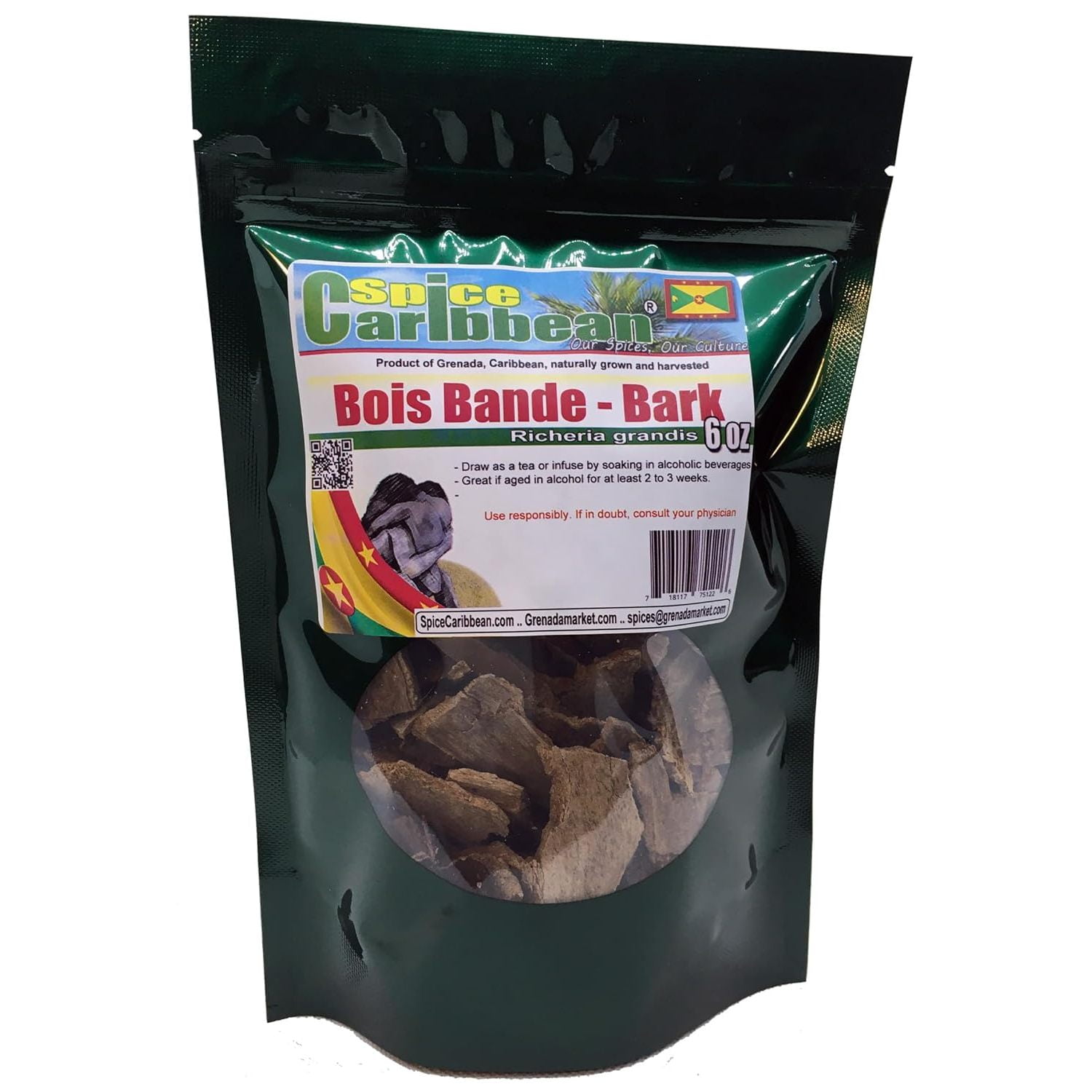 Bois Bande Bark (6oz in resealable pouch) - Walmart.com