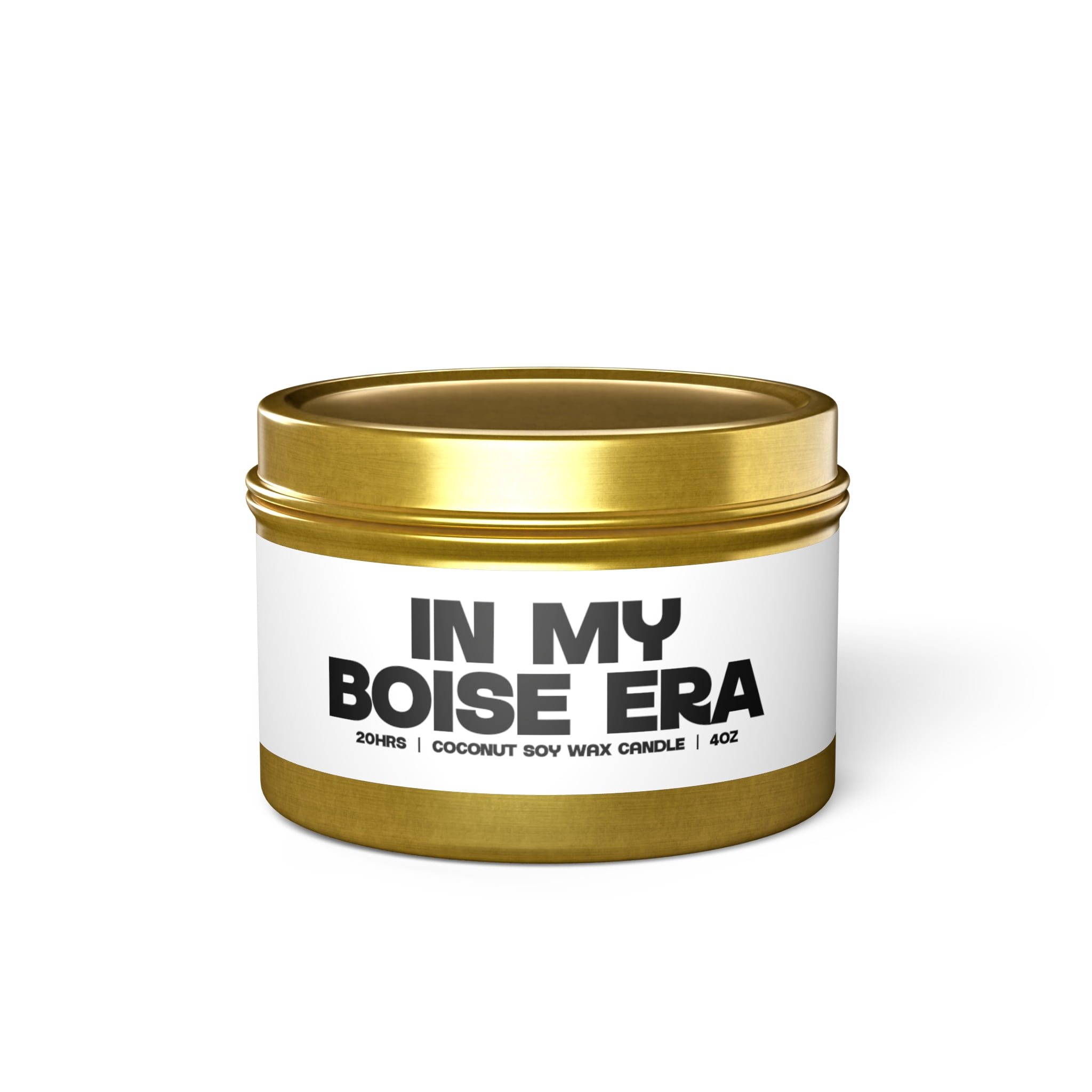 Boise Era Moving Away Tin Candle Gifts Home Office Decor Vanilla Coffee ...
