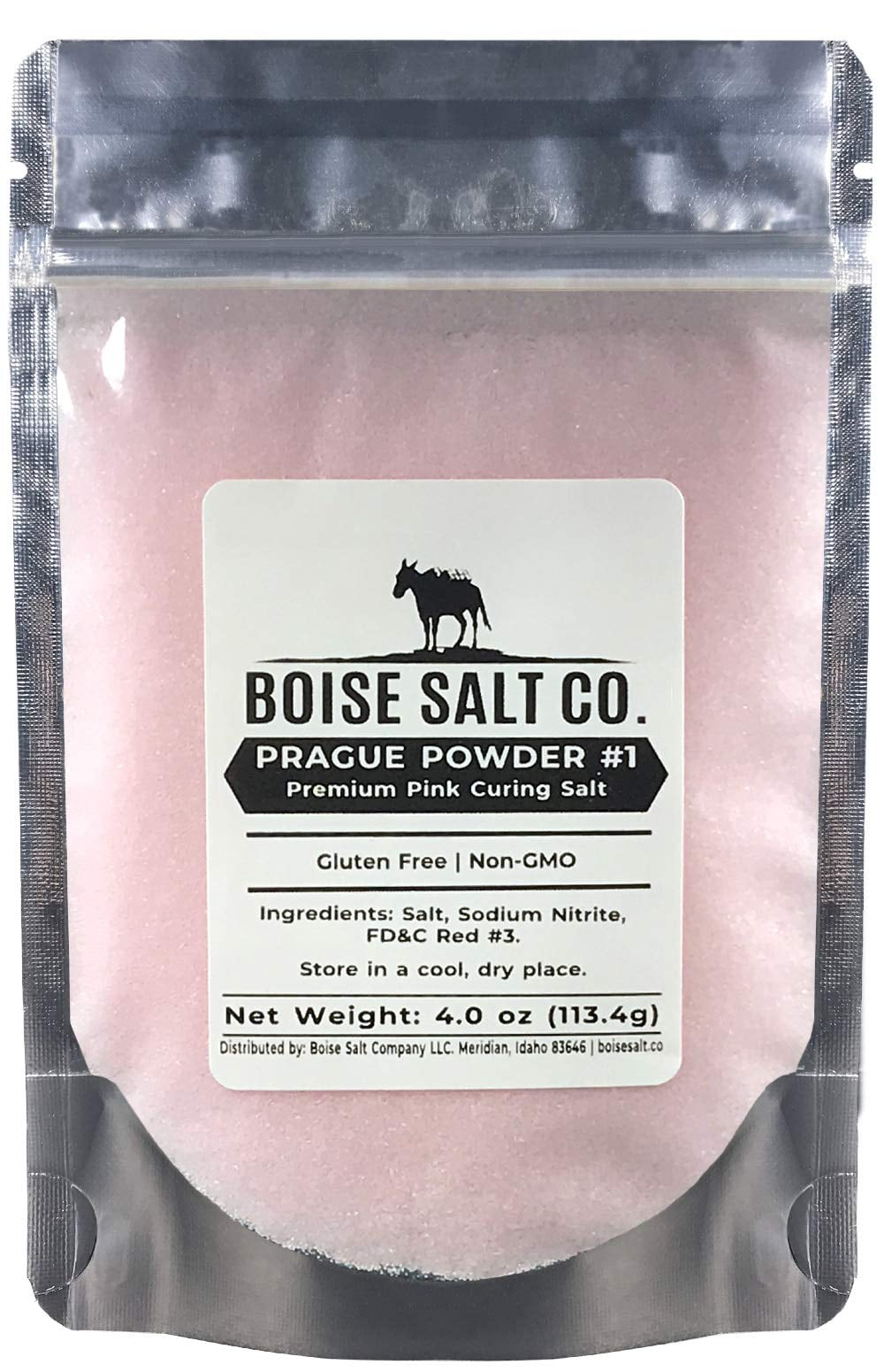 Boise Salt Co. Prague MFF30 Powder #1 Premium Pink Curing Salt - 4 oz ...