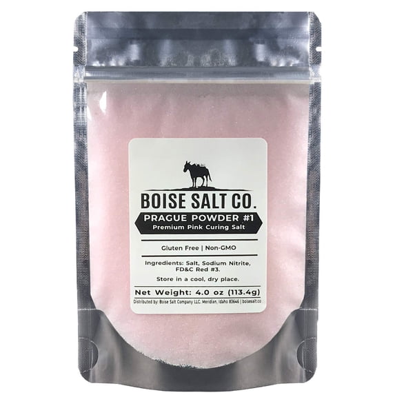 Boise Salt Co. Prague MFF30 Powder #1 Premium Pink Curing Salt - 4 oz ...