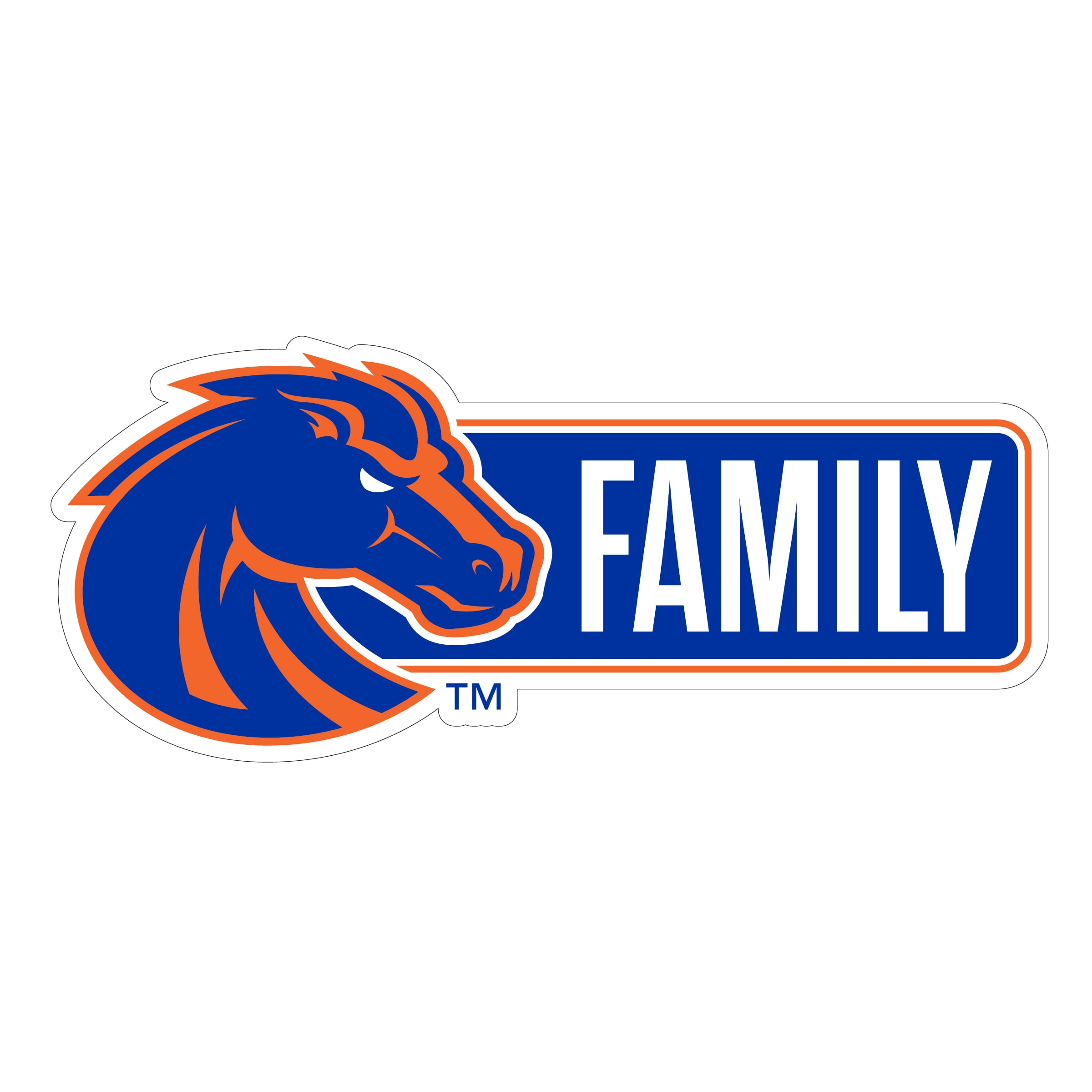 Boise State Broncos Proud Family Die Cut Decal Officially Licensed ...