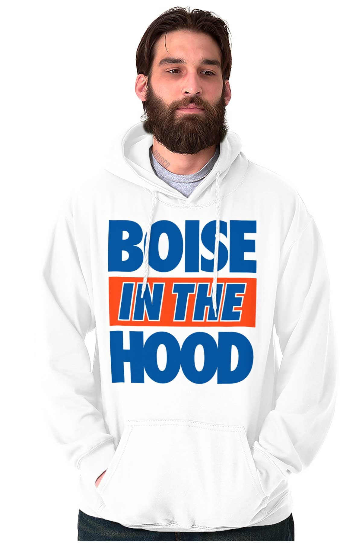 Boise in the Hood Funny Idaho City Unisex Plus Fleece Graphic Hoodie ...