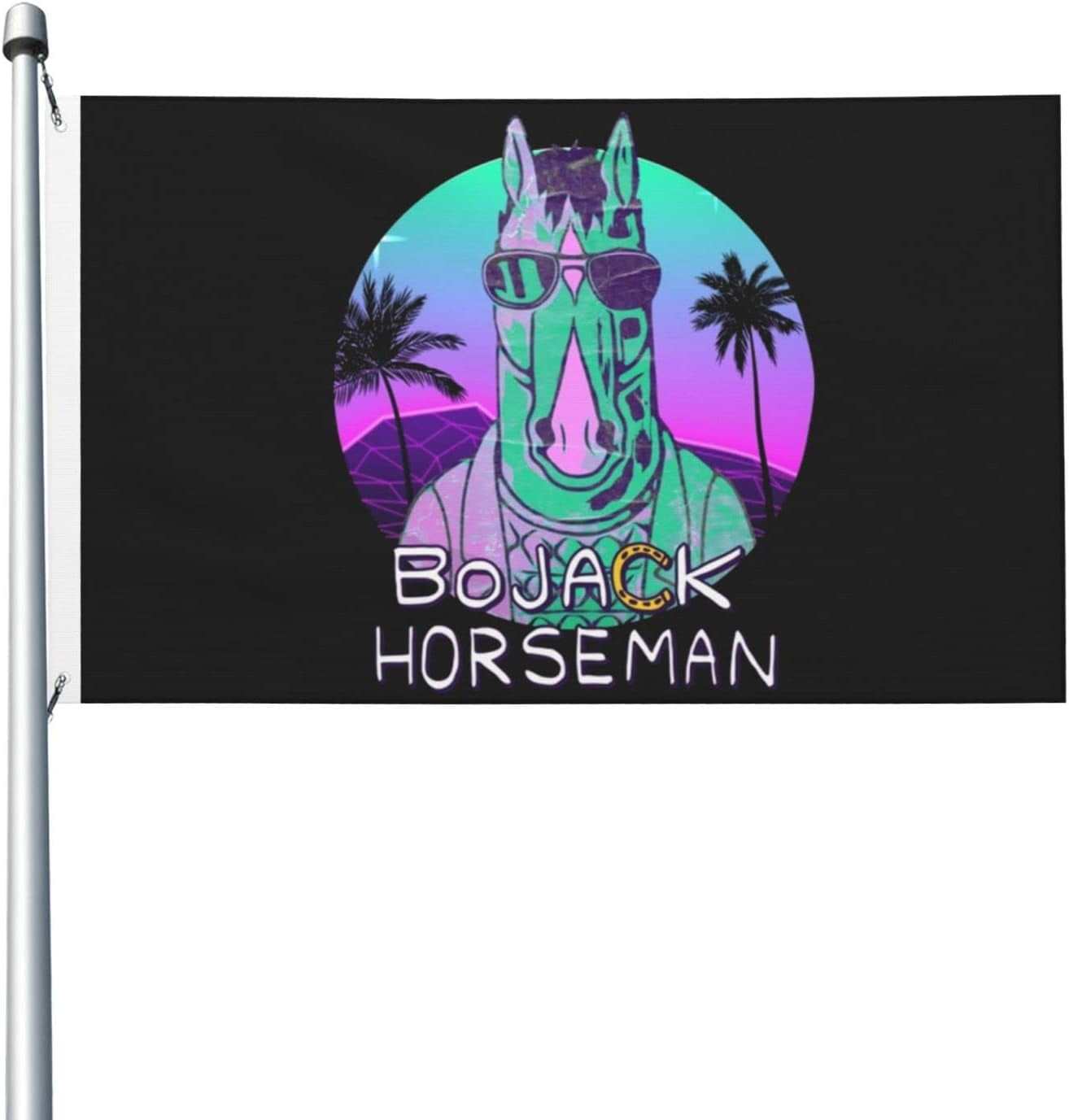 Bojack Anime Horseman Flag Banner Double-Sided Anime Flags Room Decor ...