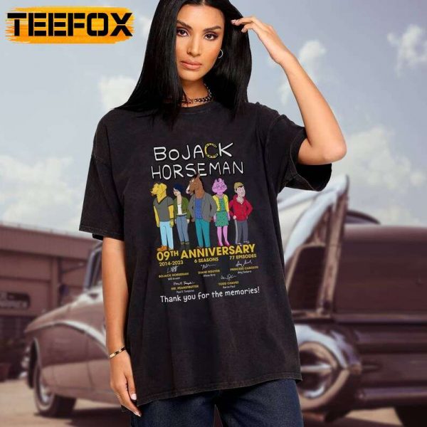 Bojack Horseman 9th Anniversary 2014-2023 Thank You For The Memories T ...