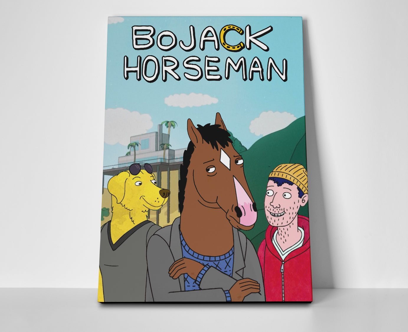Bojack Horseman Poster or Wrapped Canvas - Walmart.com