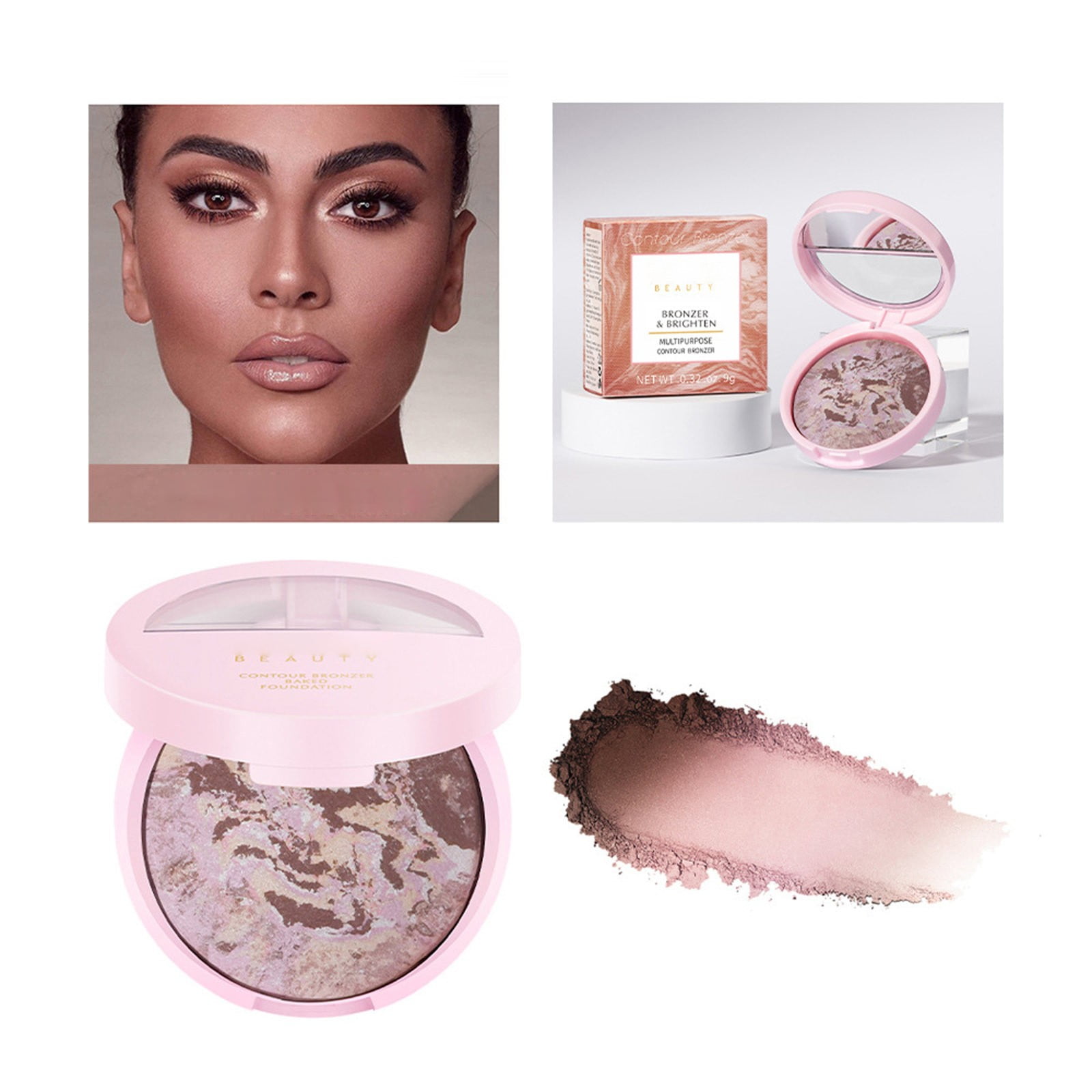 BokTilBok Award Winning Baked N Brighten Color Correcting Powder ...