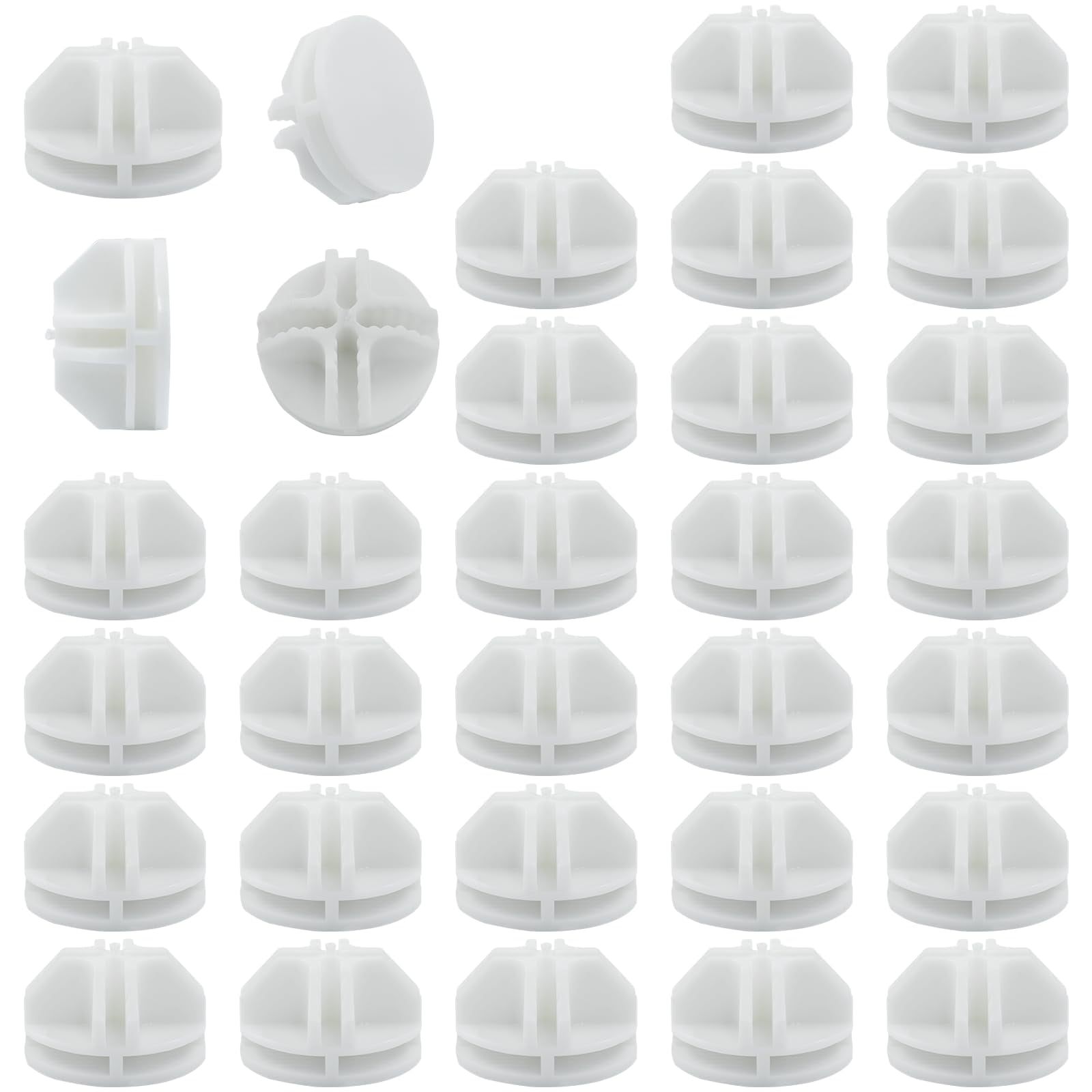 BokWin 52 Pcs Wire Cube Storage Connectors 36mm Wire Grid Cube ...