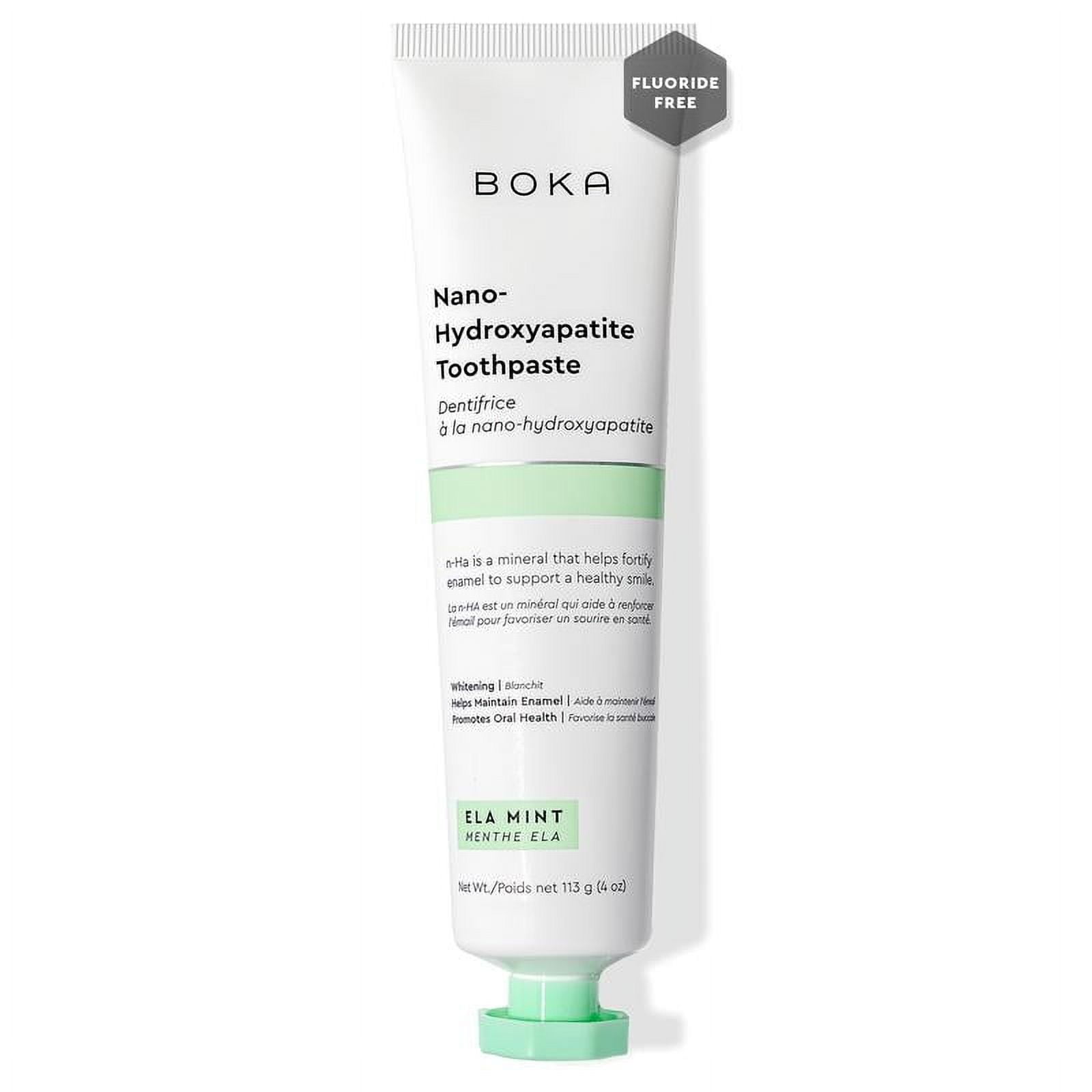 Boka Fluoride Free Toothpaste Nano Hydroxyapatite, Helps Remineralize ...