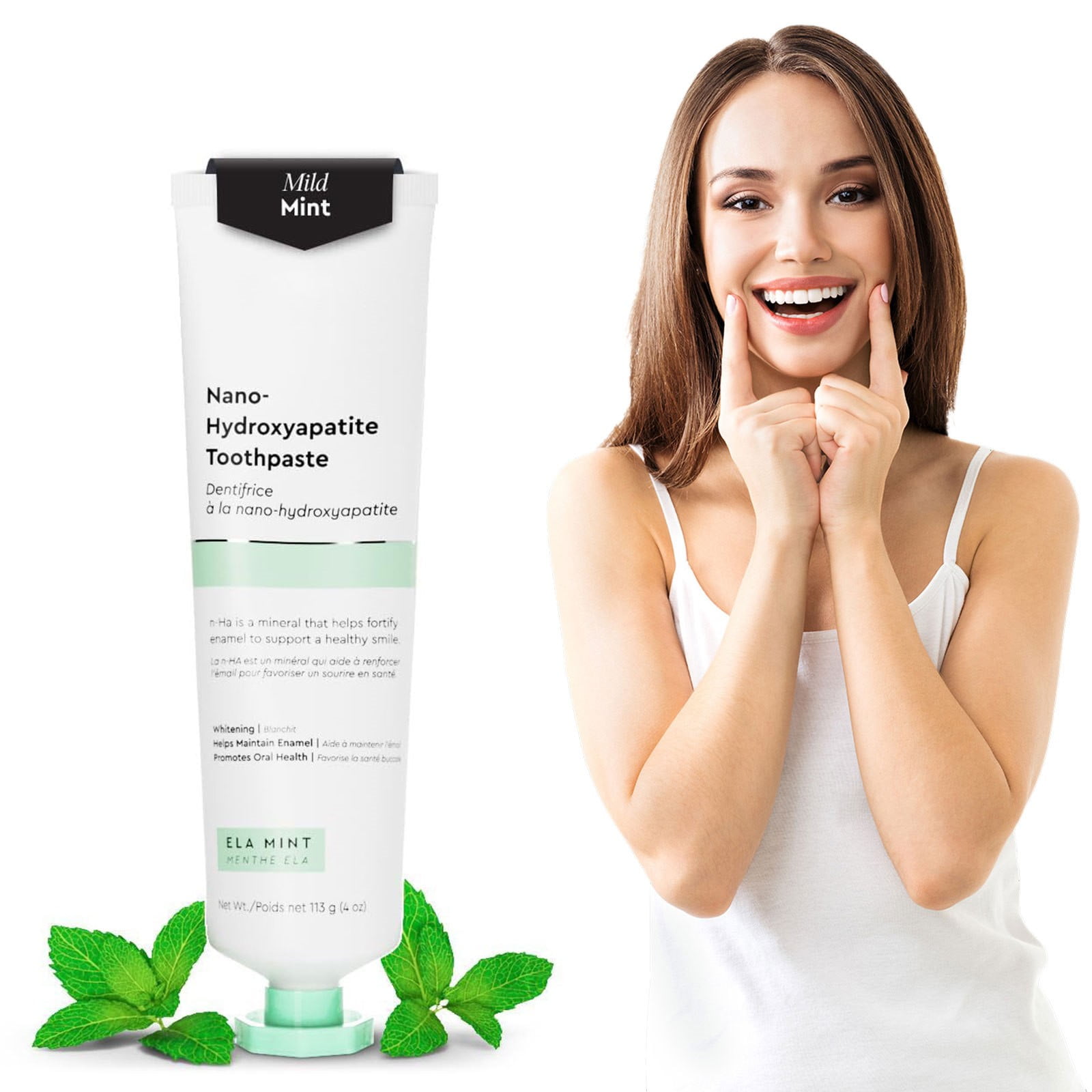 Boka Fluoride Free Toothpaste - Nano Hydroxyapatite, Remineralizing ...