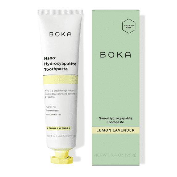 Boka Fluoride Free Toothpaste, Nano-Hydroxyapatite Toothpaste ...