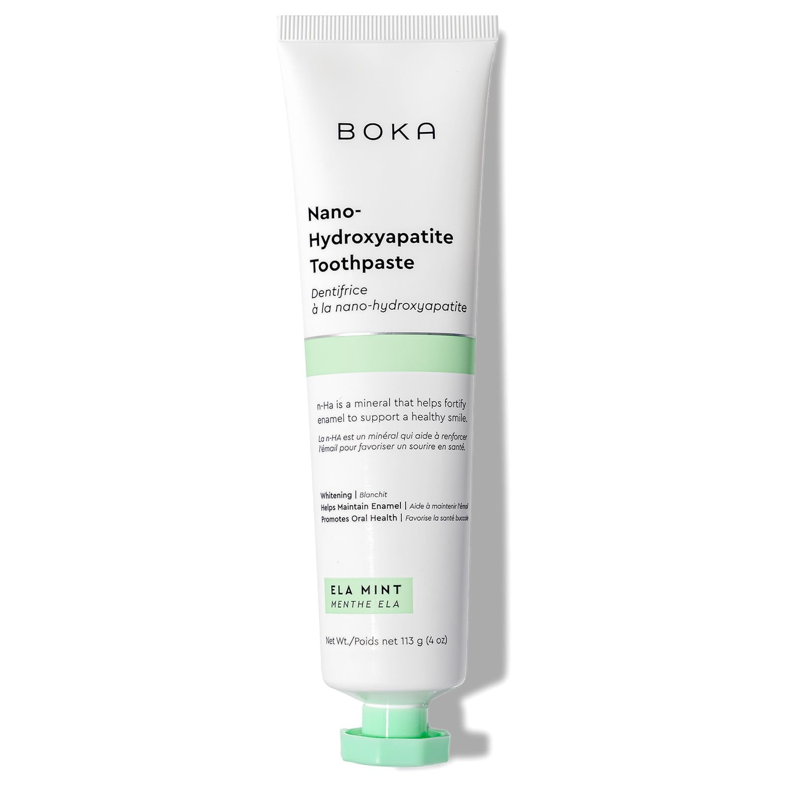 Boka Fluoride Free Toothpaste STF9 Nano Hydroxyapatite, Helps ...