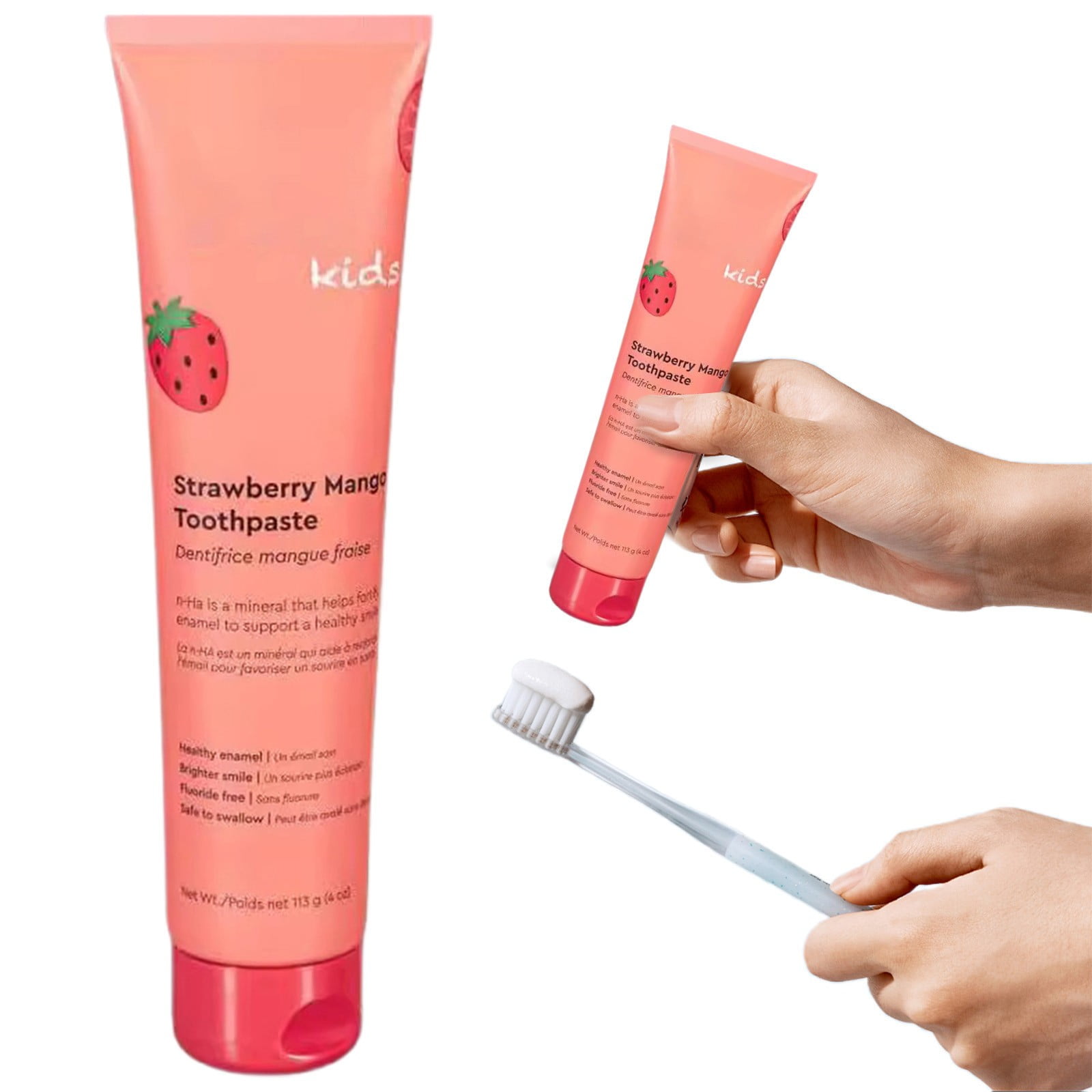 Boka Toothpaste Kids,Hydroxyapatite Toothpaste Kids,Boka Fluoride Free ...