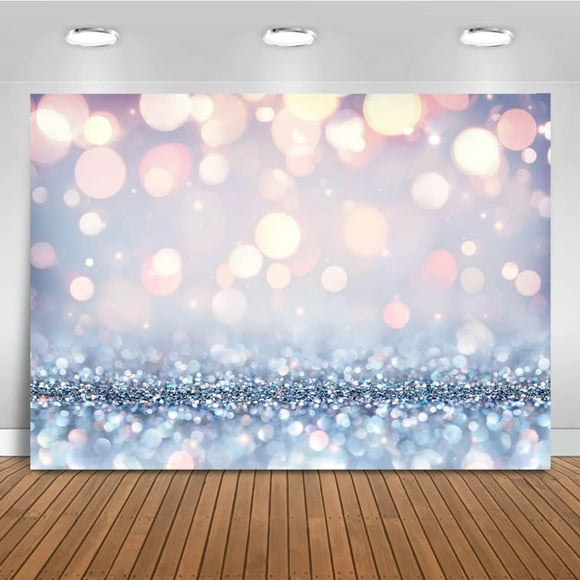 Light Blue Birthday Background