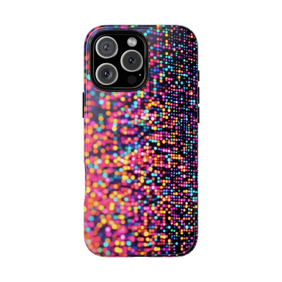 Bokeh Pink Motion Light Dots Abstract Case for iPhone 17 to 11 Pro Max ...