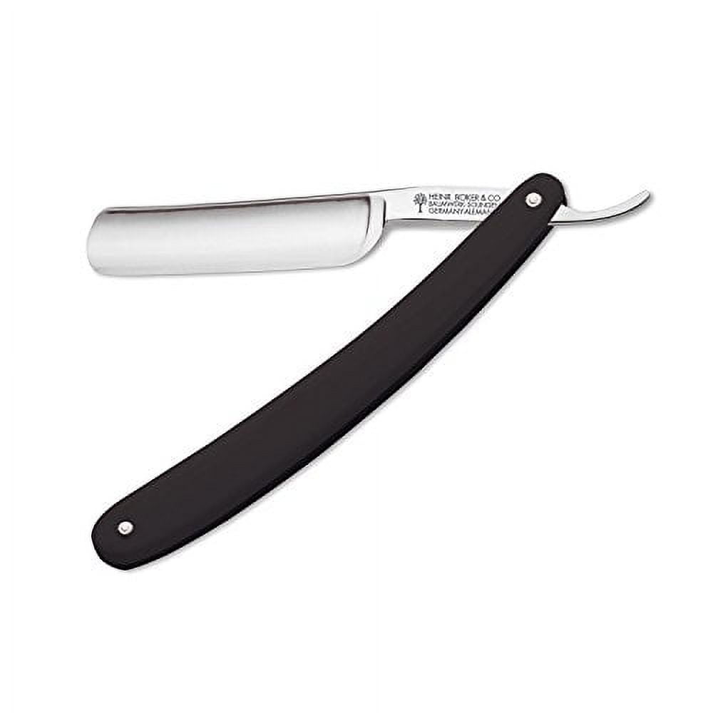 Boker Straight Razor 5/8in Blade-Classic Black Handle - Walmart.com